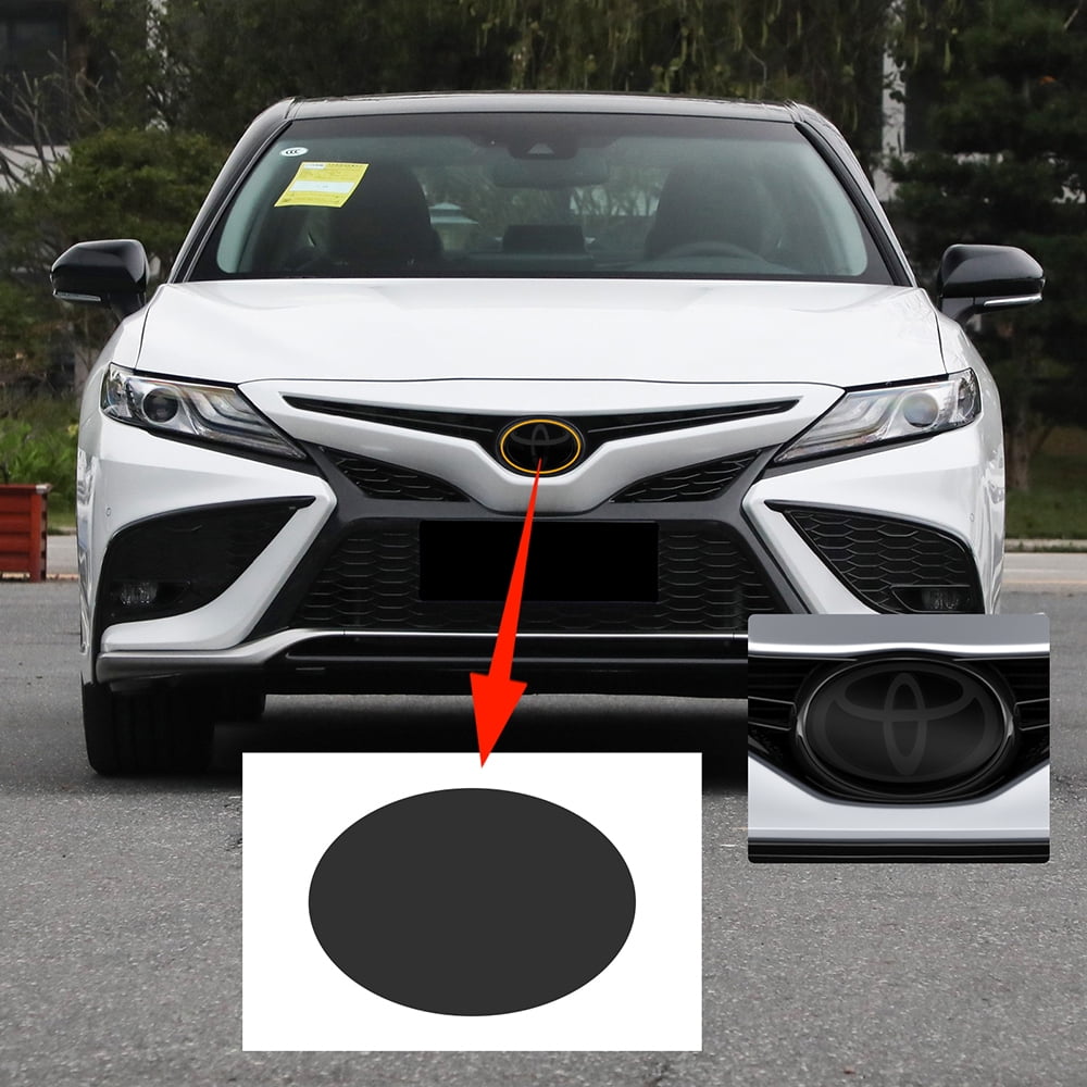 For 2018-2024 Toyota Camry Universal Car Logo TPU Black Smoke Film Auto ...
