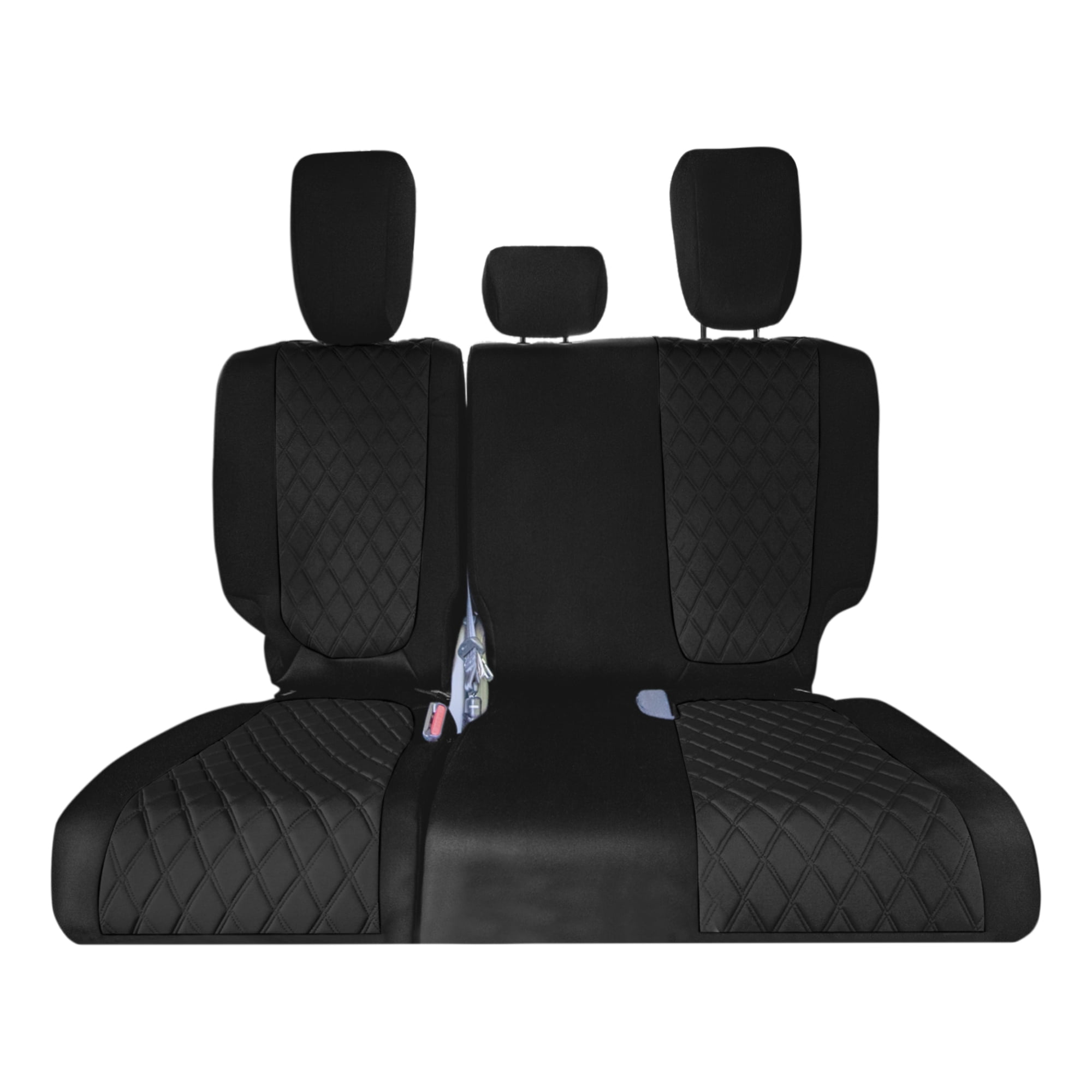 FH Group Waterproof Neoprene Seat Covers for 2018 2023 Honda Odyssey 3rd Row Black Walmart