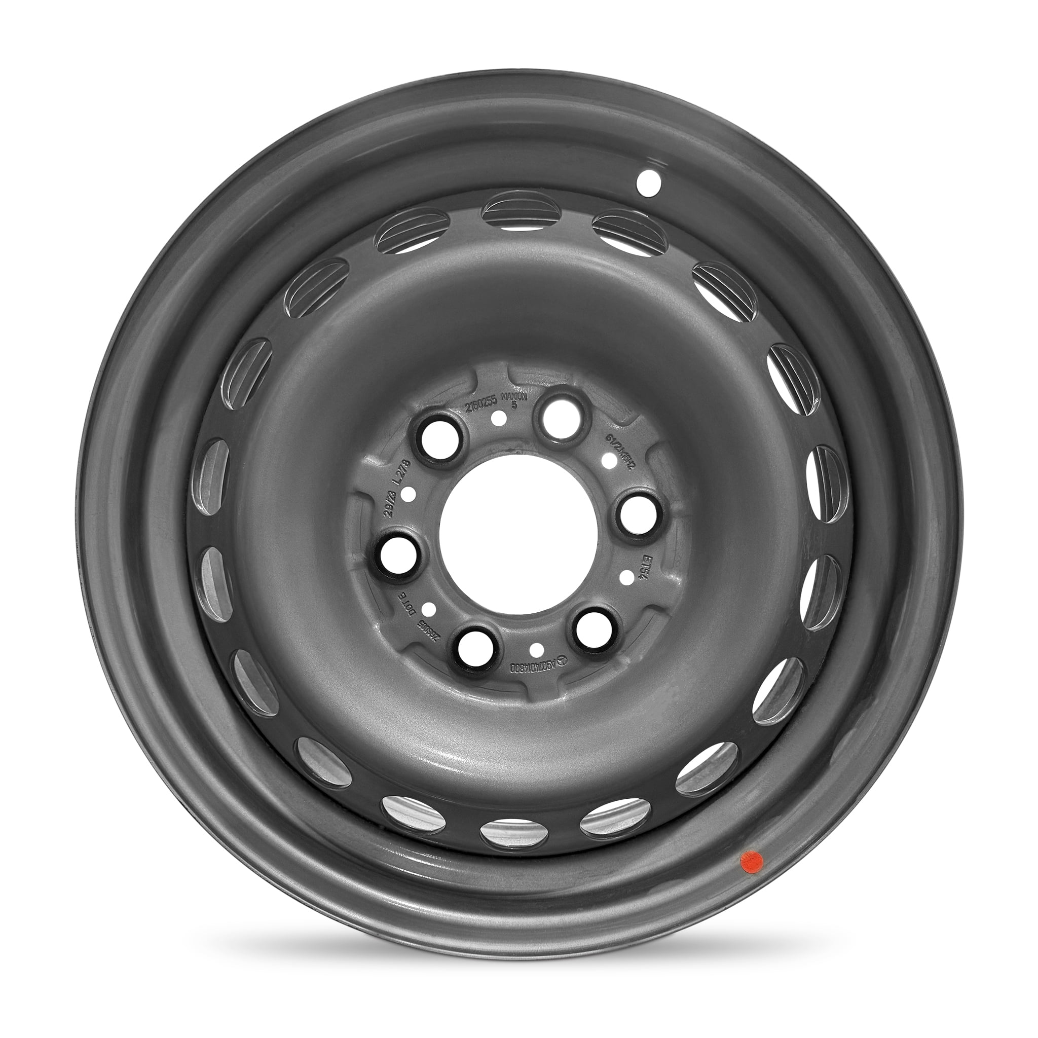 For 2018-2024 Mercedes-Benz Sprinter 2500 16 Inch Painted Silver Steel ...
