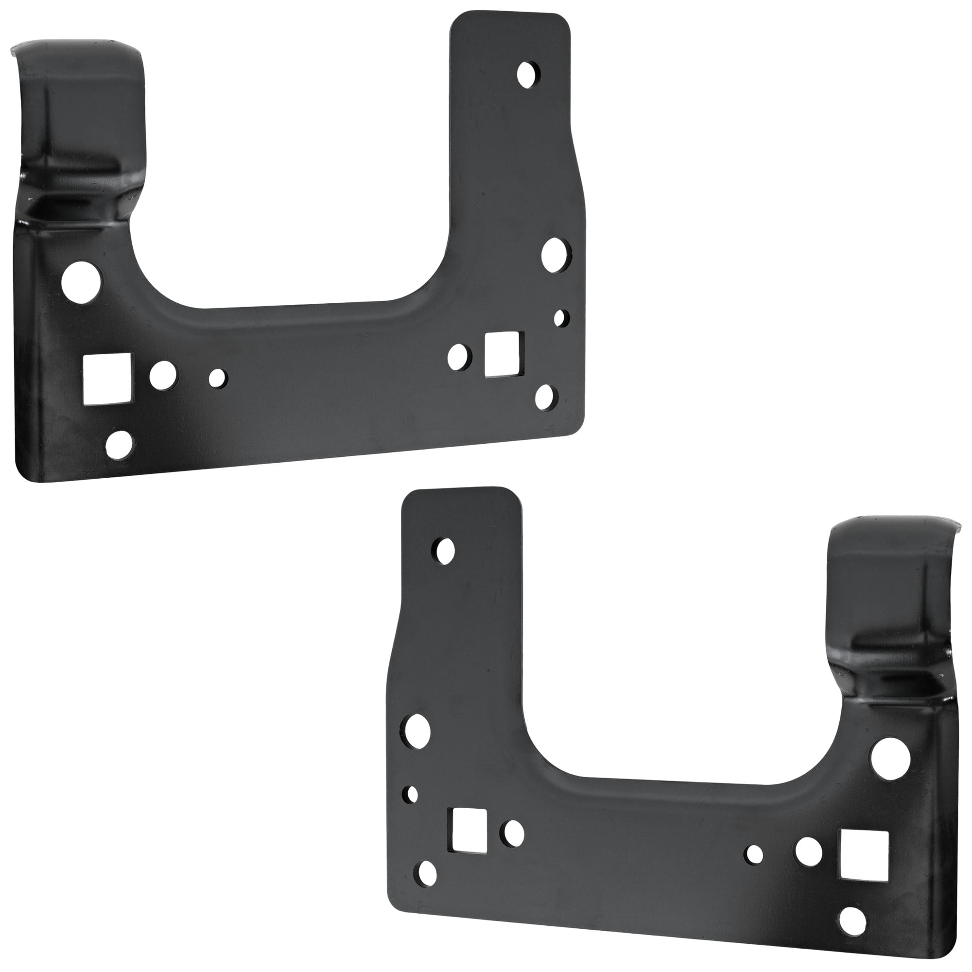 For 2019-2020 F-150 Rear Bumper Bracket Black SET PAIR - Walmart.com
