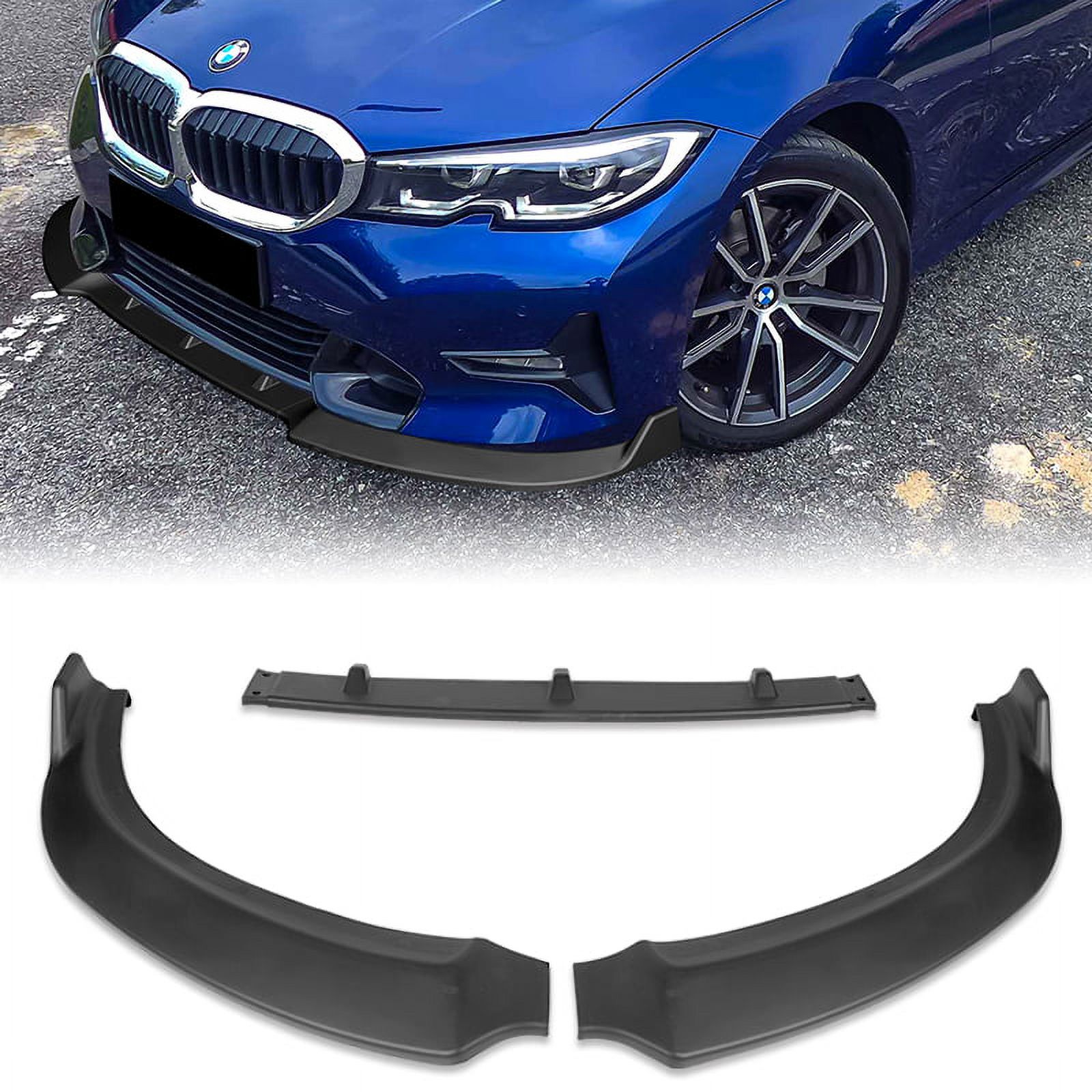 For 2019-2021 BMW G20 G21 3-Series Sport Matt Black Front Bumper ...