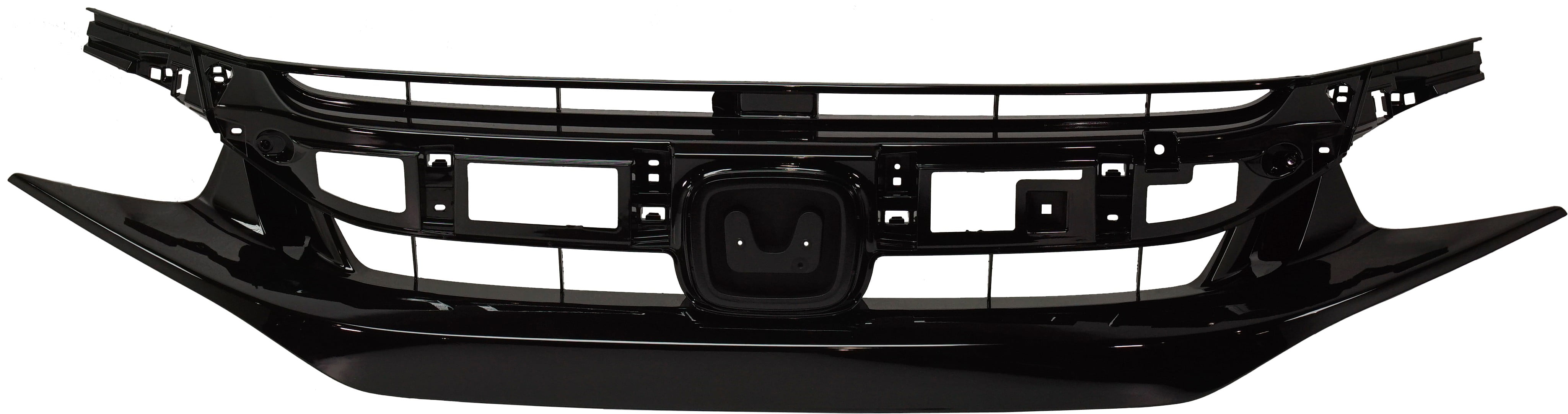 For 2019-2021 Civic Grille Assembly Black Plastic HO1200242 71121TBAA61 ...