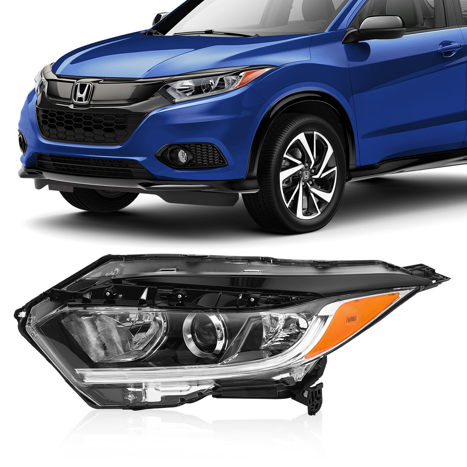 For 2019-2022 Honda HRV HR-V Headlight Driver Side Halogen Headlight ...