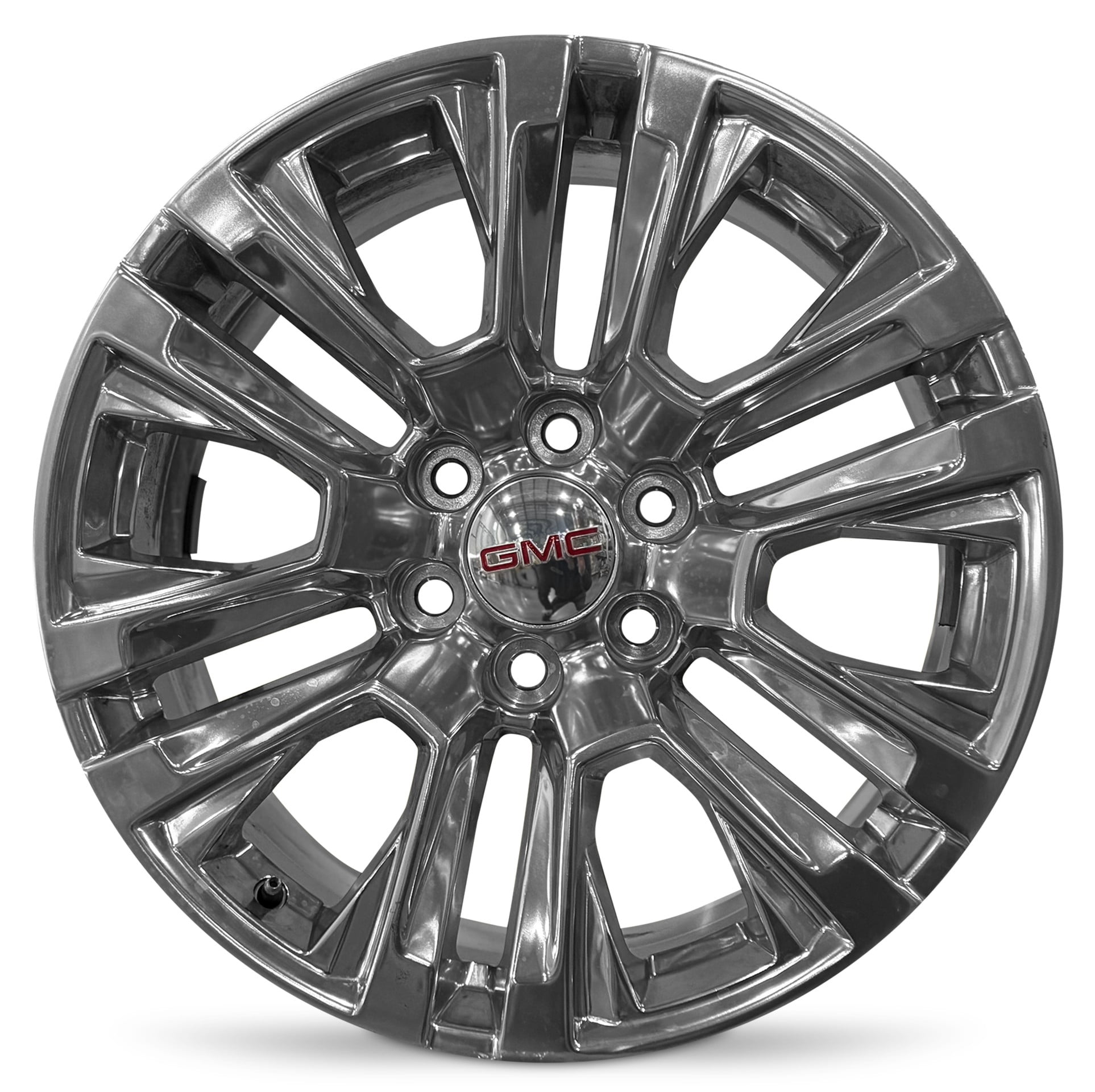 For 2019-2025 Chevrolet Silverado 1500 20 Inch Polished Silver Alloy ...