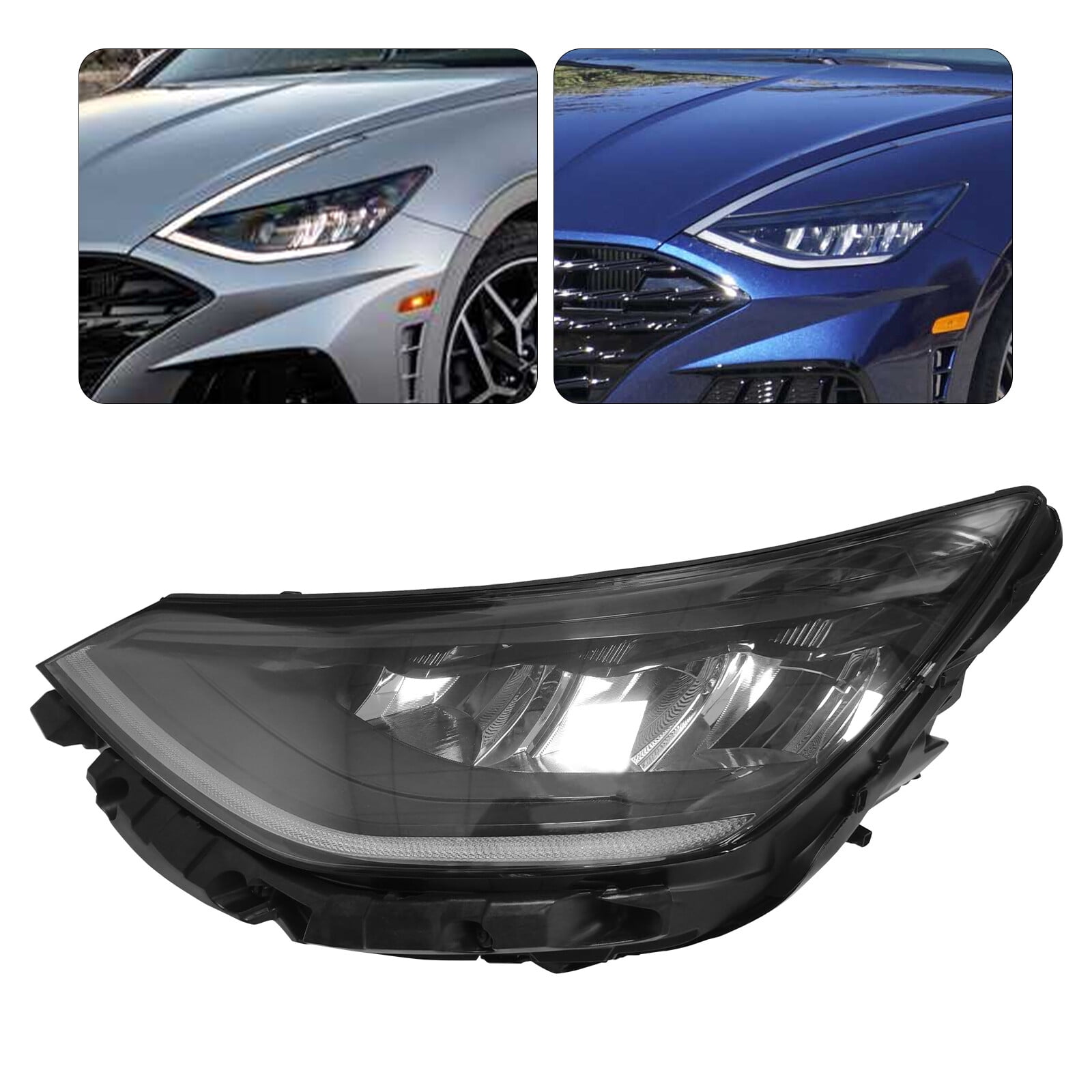 For 2020 2021 2022 Hyundai Sonata Driver Left Side LED Headlight OEM ...