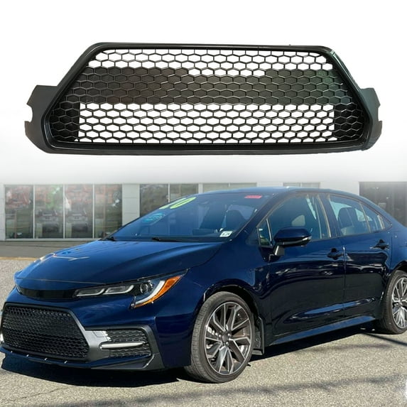 For 2020 2021 2022 Toyota Corolla SE XSE Front Lower Bumper Grille ...