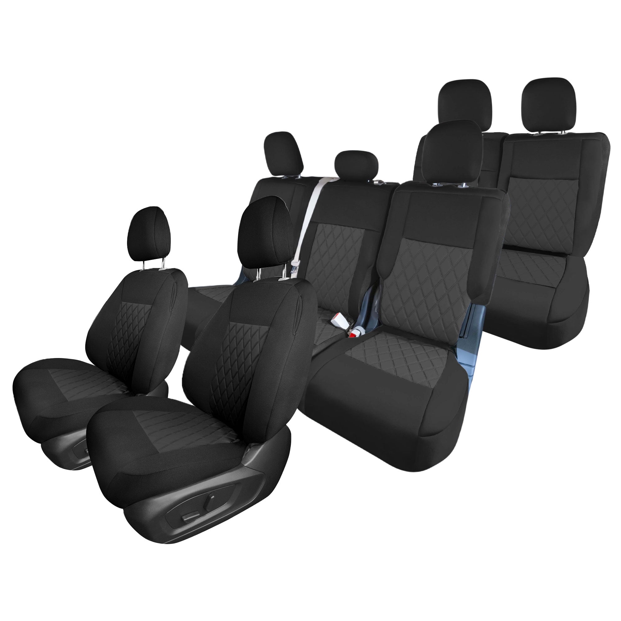 FH Group Custom Fit Neoprene Car Seat Covers for 2020-2024 Ford ...