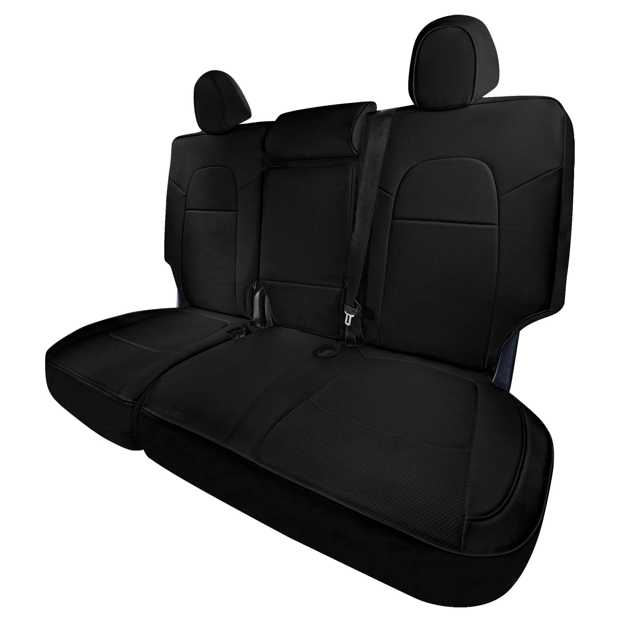 For 2020-2024 Tesla Model Y FH Group Faux Leather Custom Fit Car Seat ...