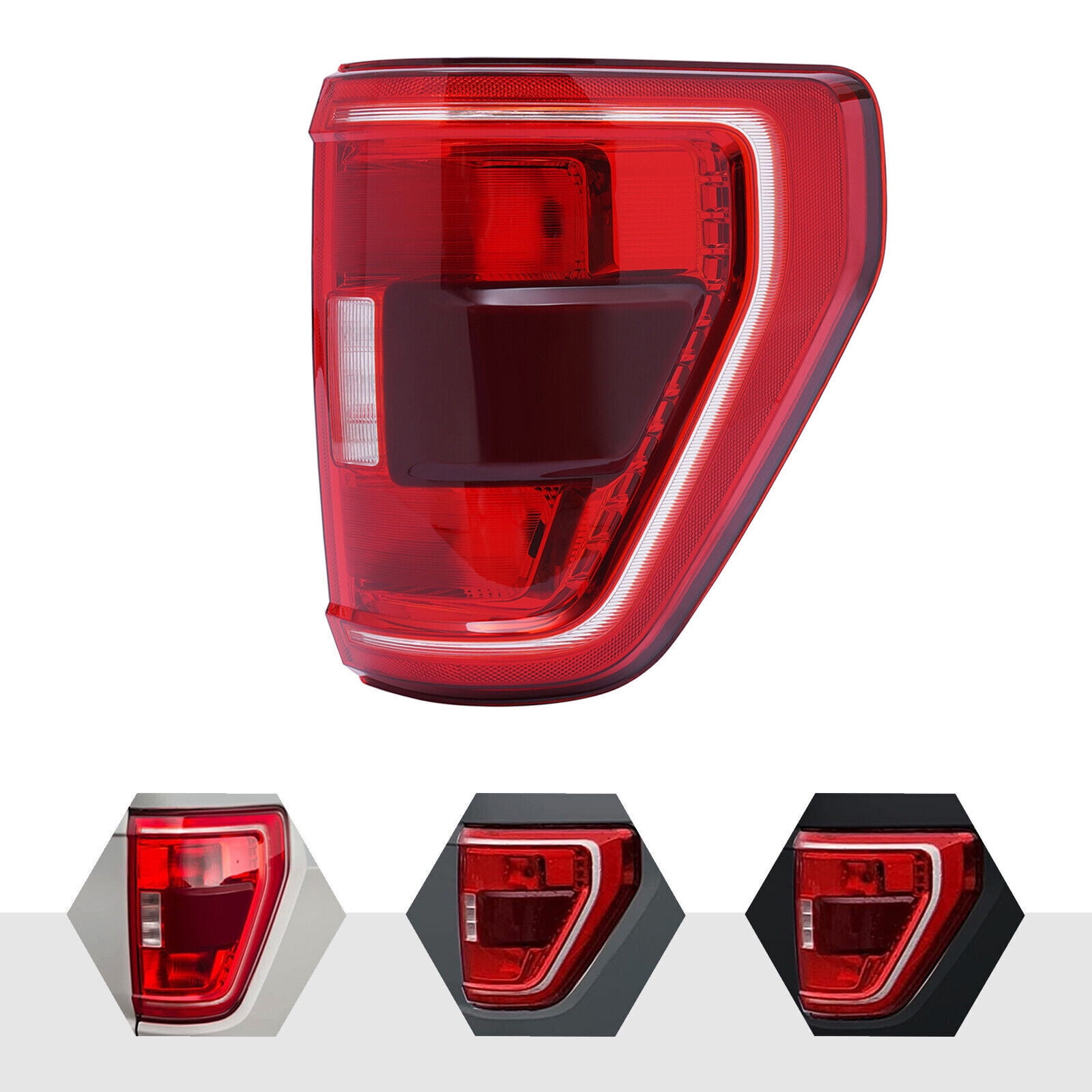For 2021-2022-2023 Ford F-150 F150 Right Side Tail Lamp OEM Light W ...