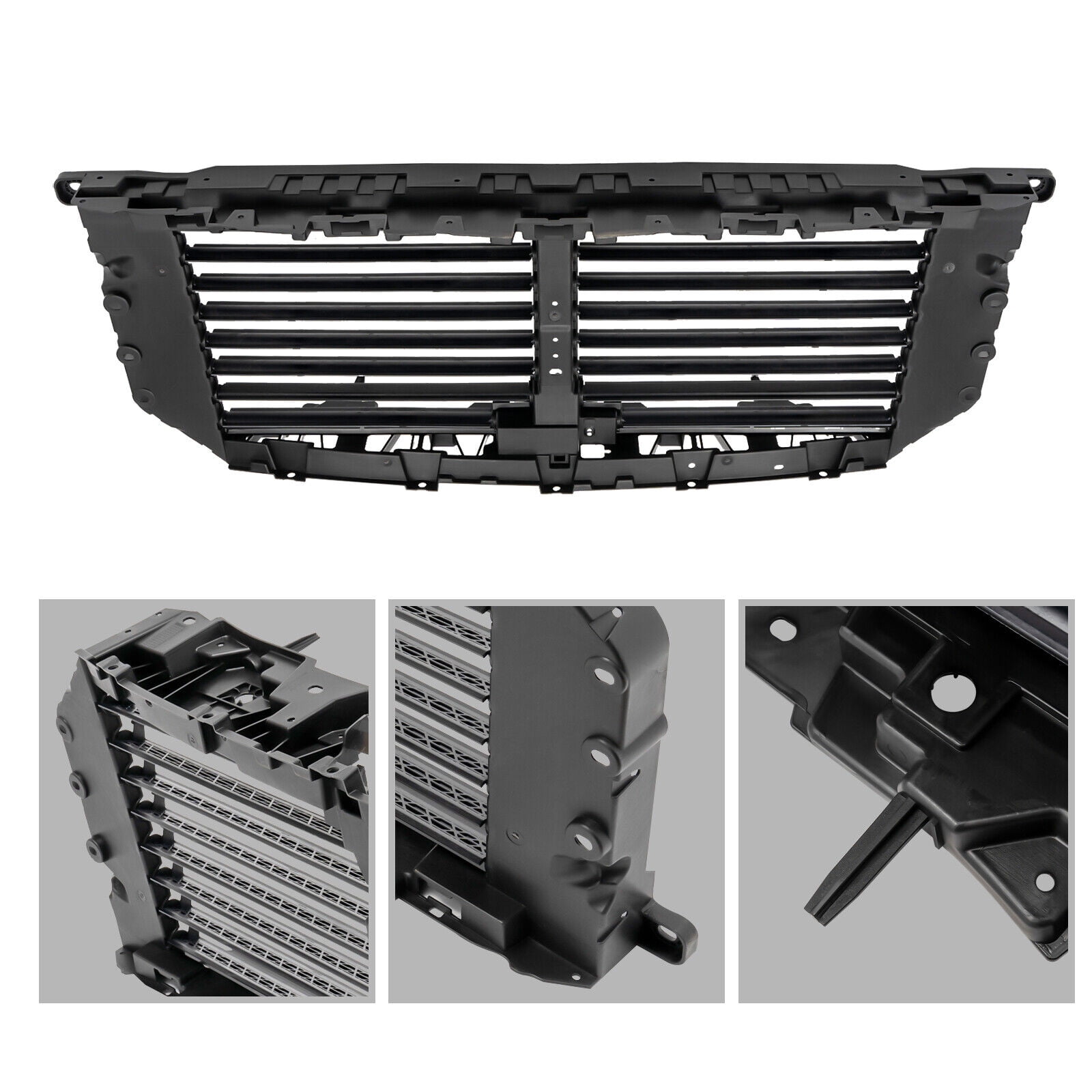 For 2021 2022 23 Ford F-150 Upper Radiator Grille Air Shutter Control ...