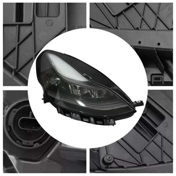 For 2021-2023 Tesla Model 3 Y LED Matrix Headlight Right Passenger ...