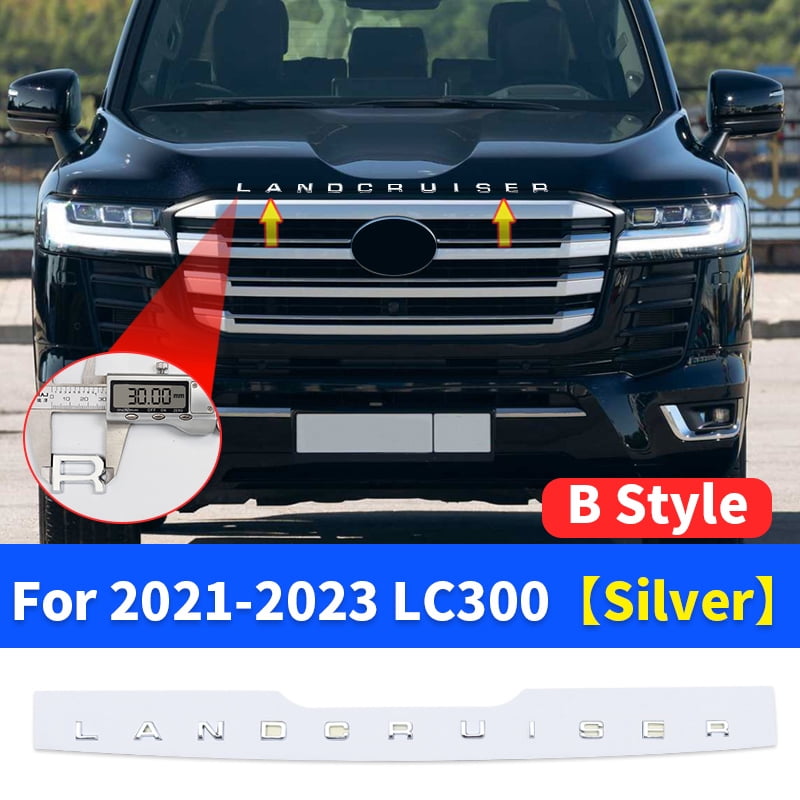 For 2021-2023 Toyota Land Cruiser 300 LC300 VXR GXR 3D Letters Sticker ...