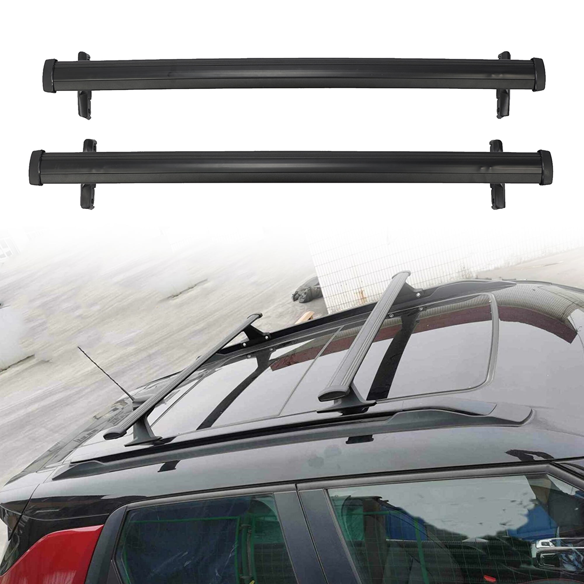 For 2021-2024 Chevy Trailblazer Roof Rack Rail Cross Bar Aluminum Cargo ...