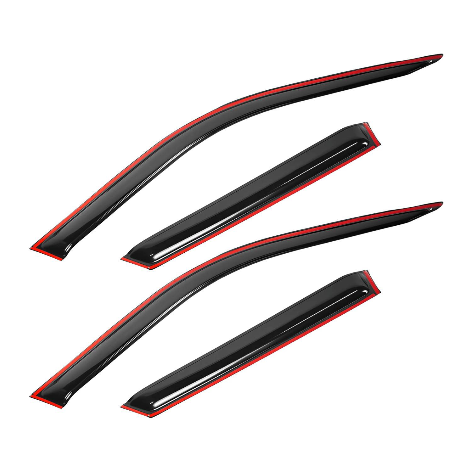 For 2021-2024 Ford Bronco Sport Window Vent Visor Sun Rain Guard Wind ...