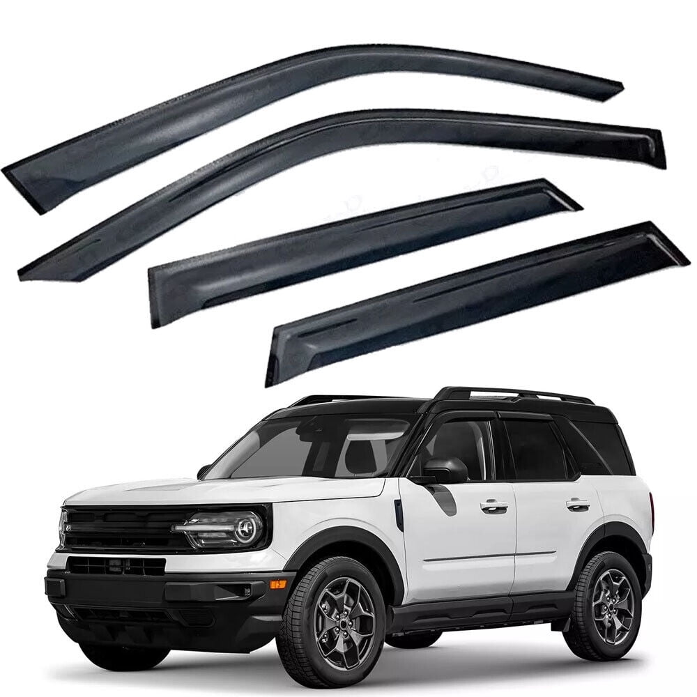 For 2021-2024 Ford Bronco Sport Window Visor Vent Shade Rain Guards Deflector - Walmart.com