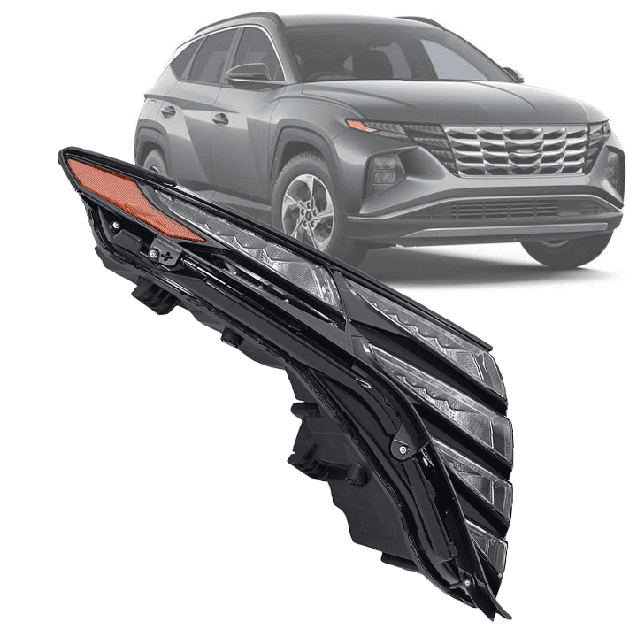 For 2022 2023 2024 Hyundai Tucson Passenger Side Chrome 92208CW010 LED ...