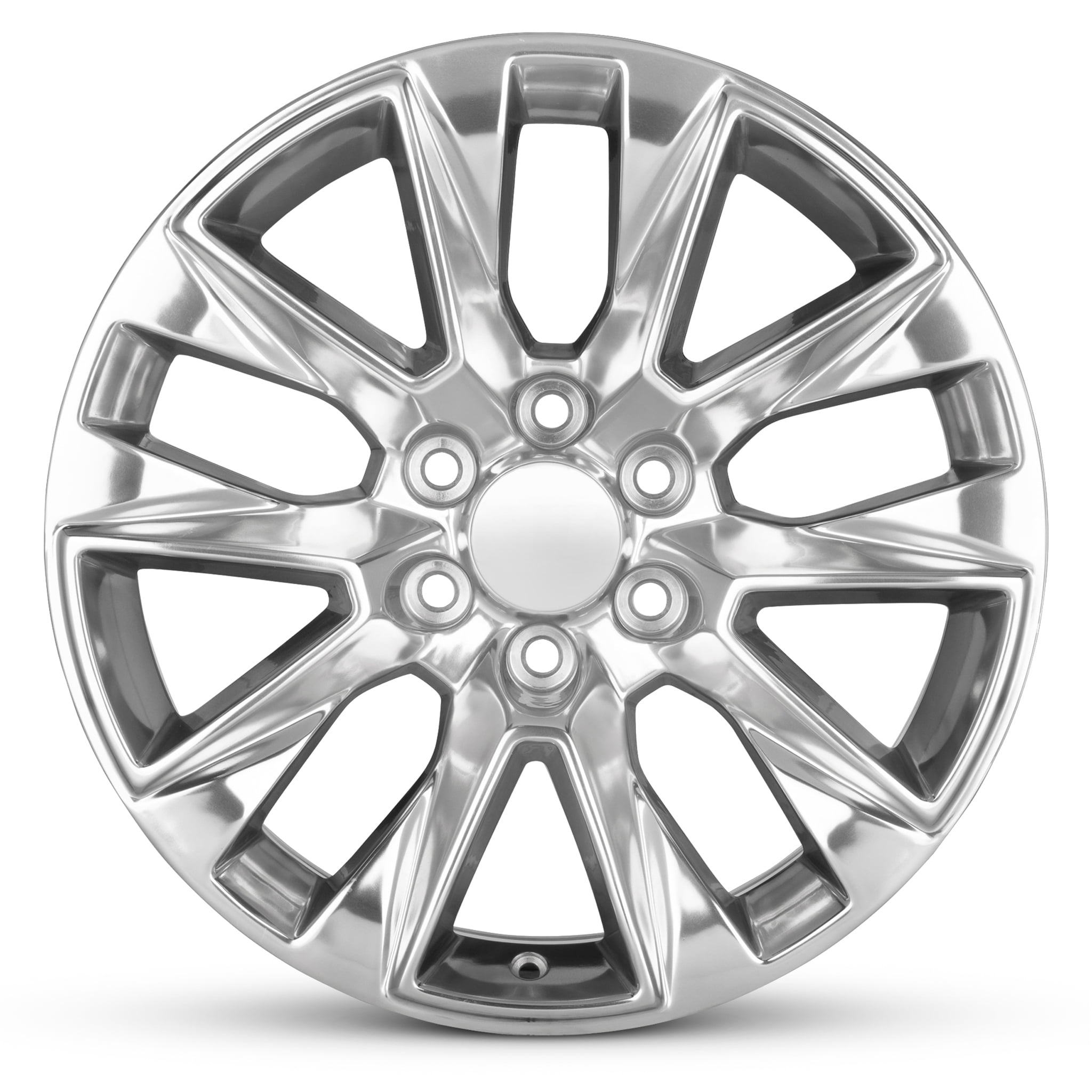 For 2022-2024 Chevrolet Tahoe 20 Inch Polished Silver Rim - OE Direct ...