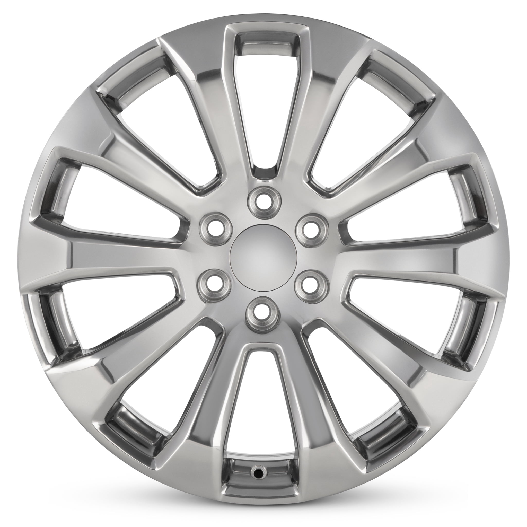For 2022-2024 Chevrolet Tahoe 22 Inch Polished Silver Rim - OE Direct ...
