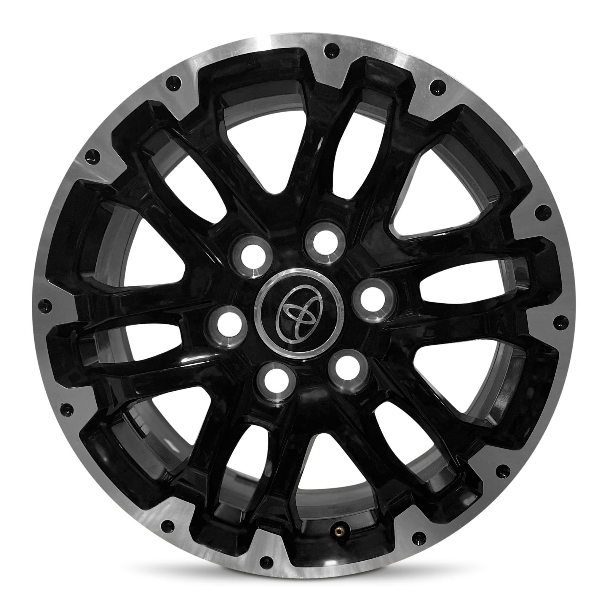 For 2023-2024 Toyota Sequoia 18 Inch Machined Face with Painted Inlay ...