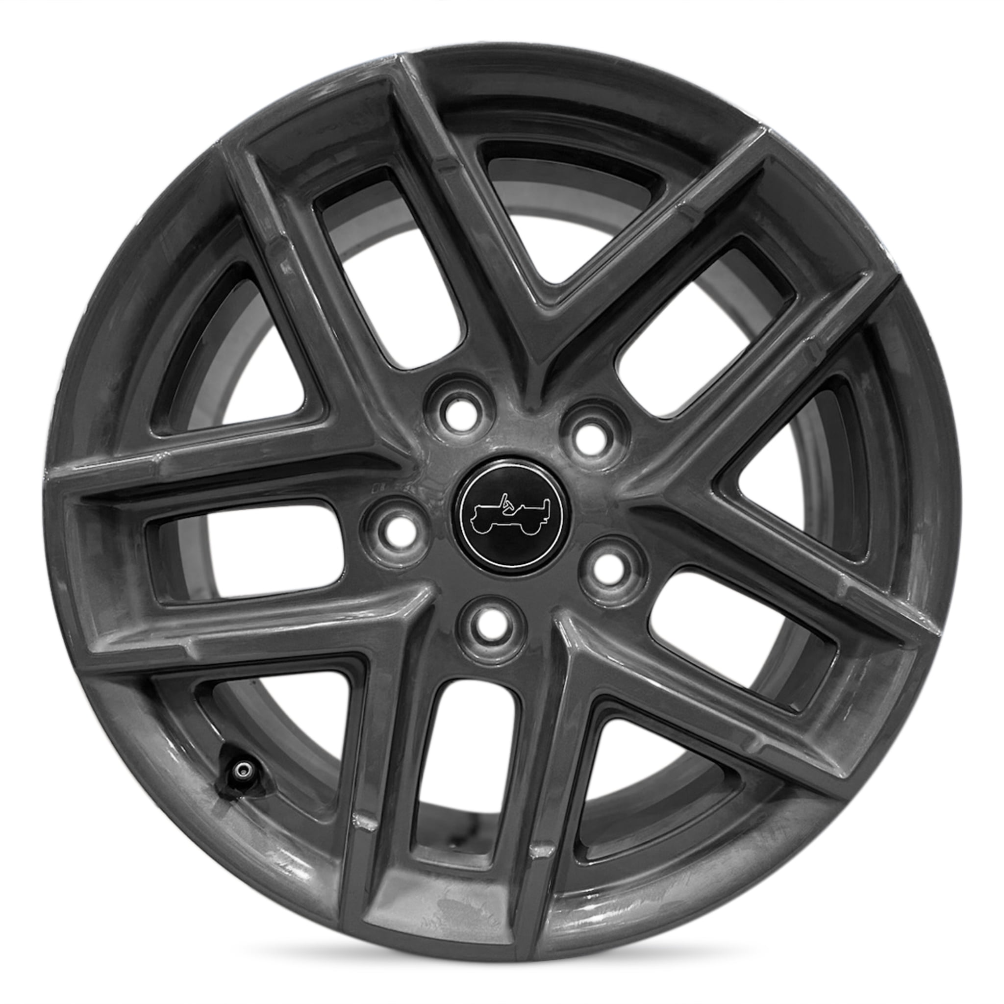 For 2024-2025 Jeep Gladiator 17 Inch Painted Charcoal Alloy - New Take ...