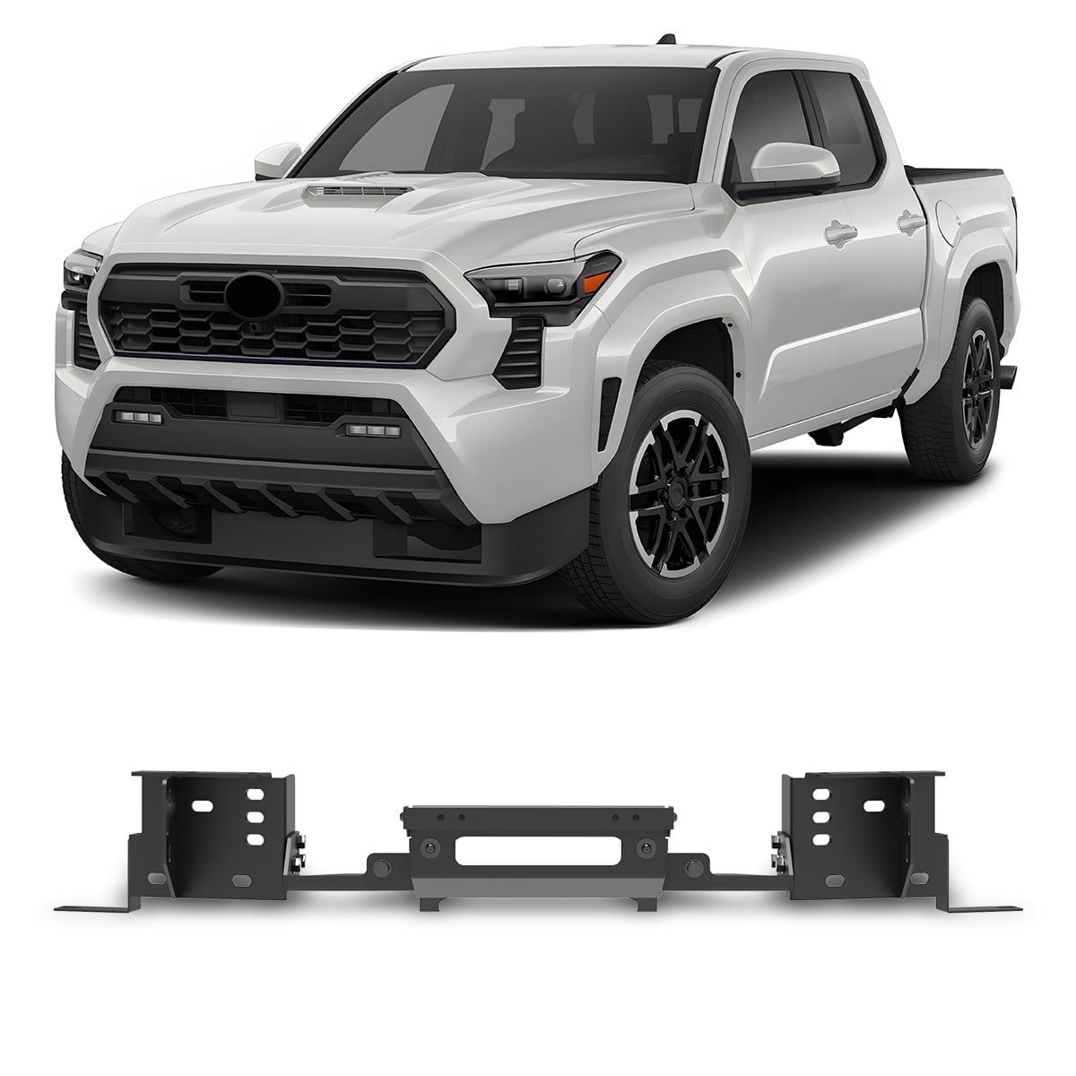 For 2024 2025 Toyota Tacoma Winch Plate,Heavy Duty Steel Winch Plate ...