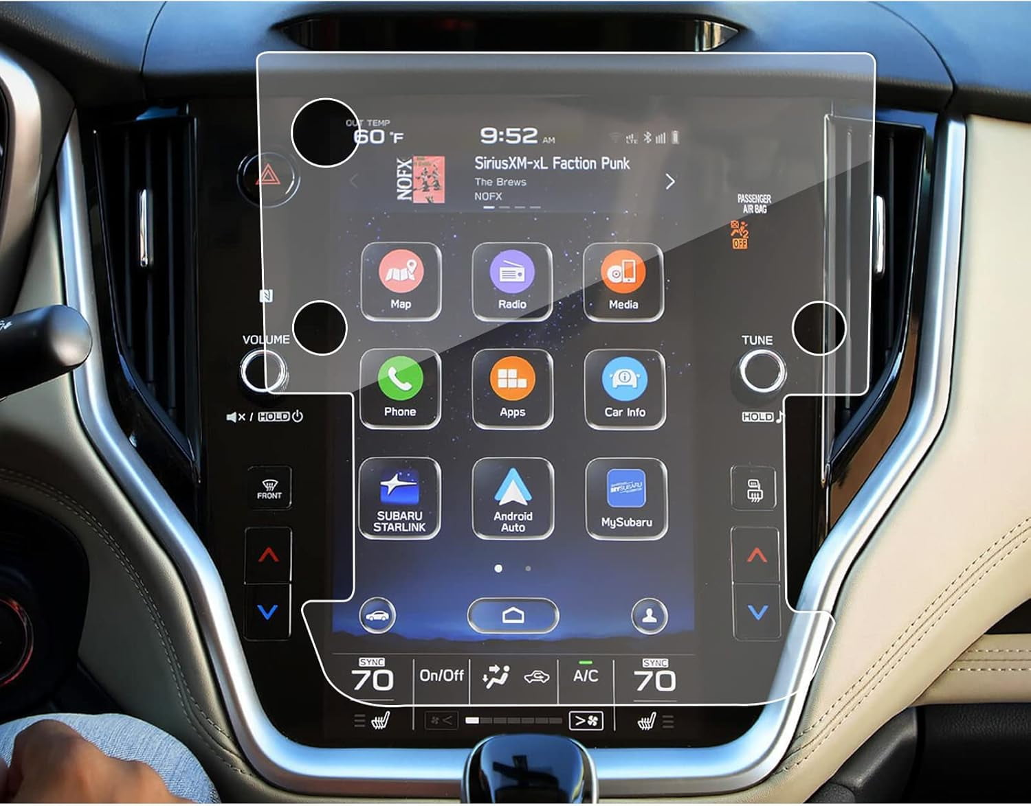 For 2024 Subaru Outback Screen Protector Fit 2024 Outback Legacy Screen ...