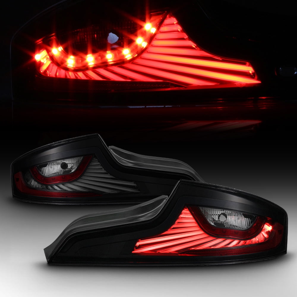 For 203-2005 Infiniti G35 Coupe Black Smoked LED Tail Lights Lamps Left ...