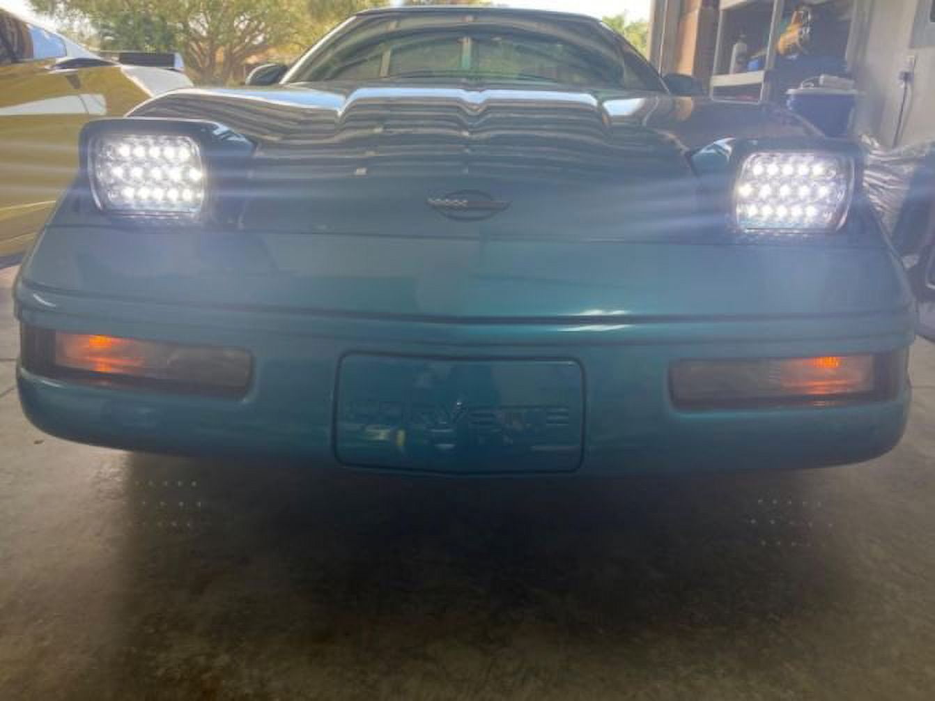 For 2x Hi/Lo Bright LED Headlights for 1983â€“1996 Corvette C4 ...