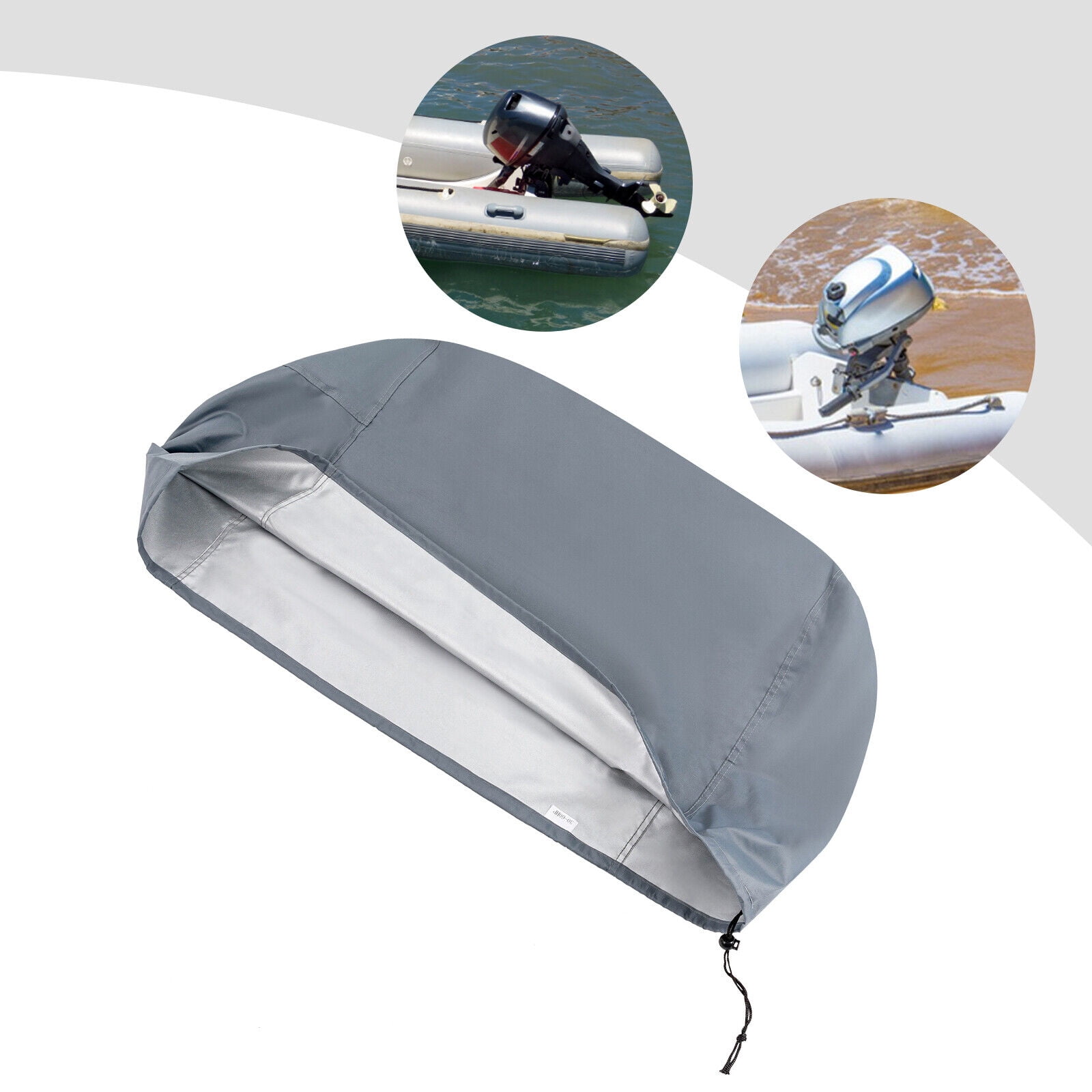 For 30-60HP Boat Motor Outboard Motor Cover 420D Waterproof Engine Hood ...