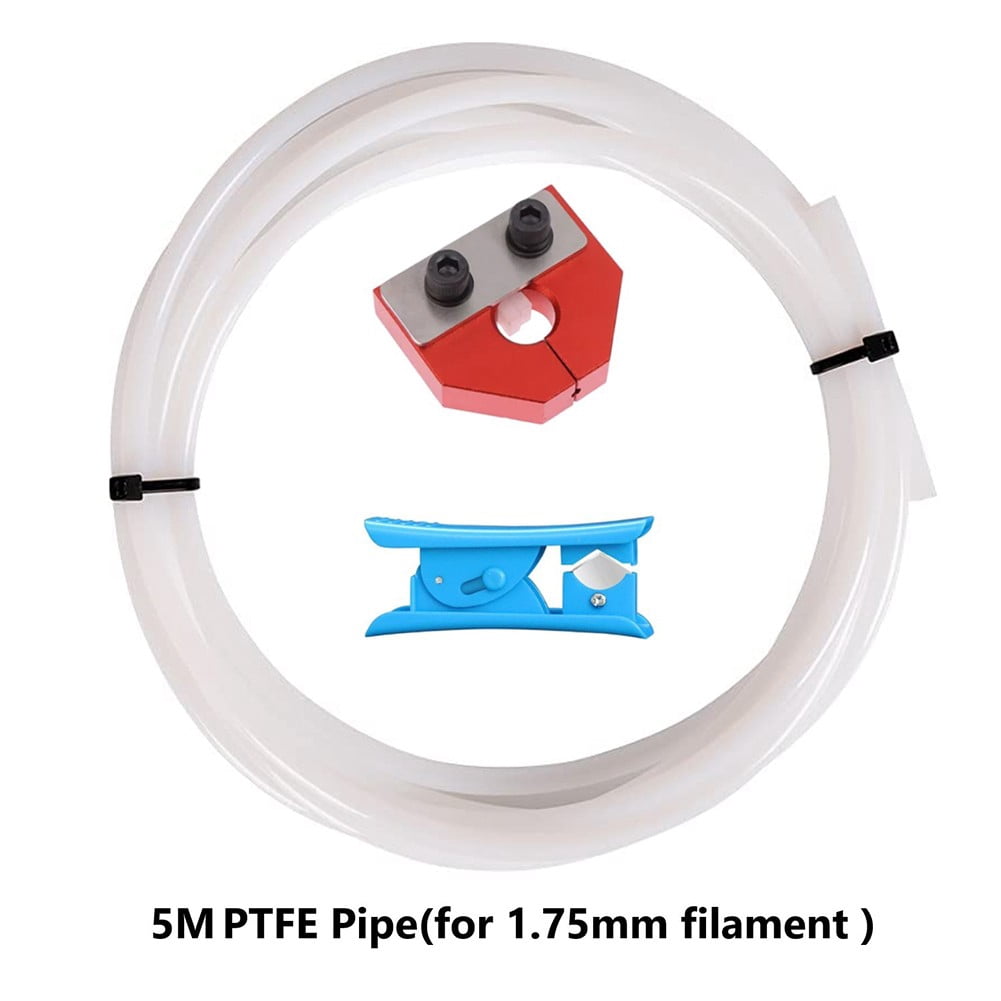 For 3D Printer Filament Welding Connector Kit,5M Ptfe Pipe+Connector ...