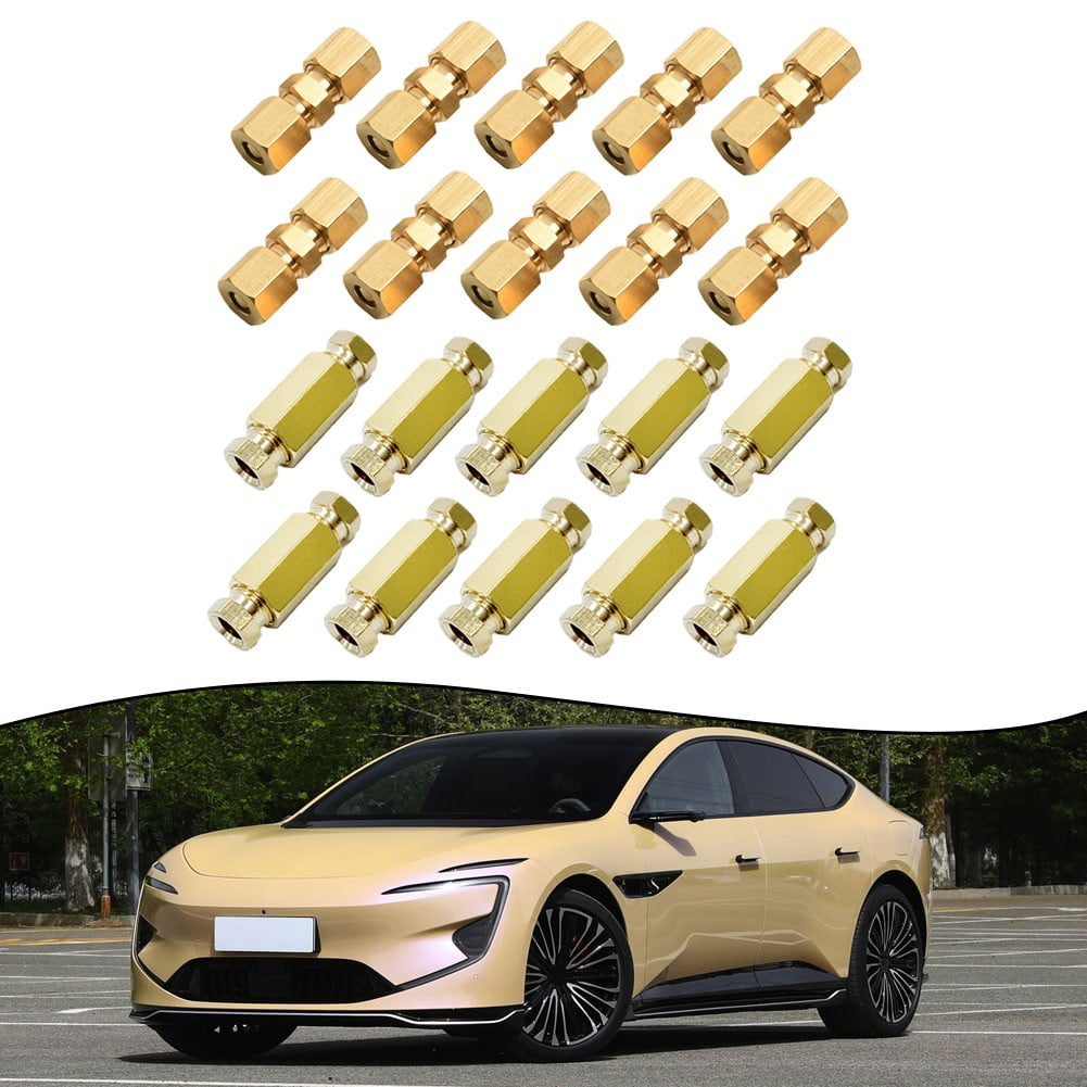 For 4.75Mm Brake Line Kit 3/16" Brake Pipe Fittings 3/8"-24 Threads ...
