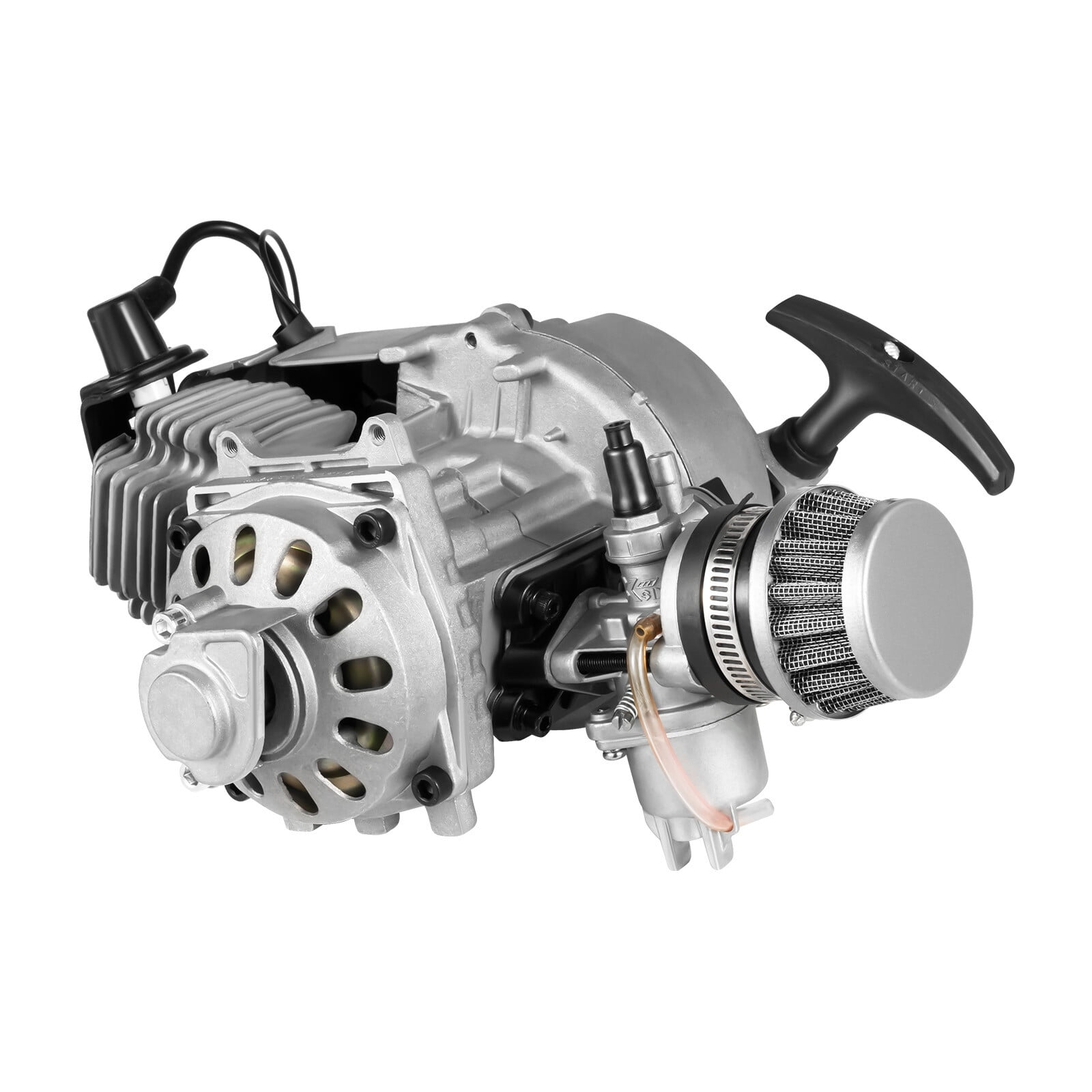 For 49CC Mini Dirt Bike Motor Pocket ATV Scooter 2-Stroke Racing Engine ...