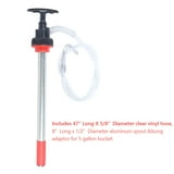 For 5 Gallon Bucket Pail Hand Gear Oil Pump Dispenser Manual Oil ...