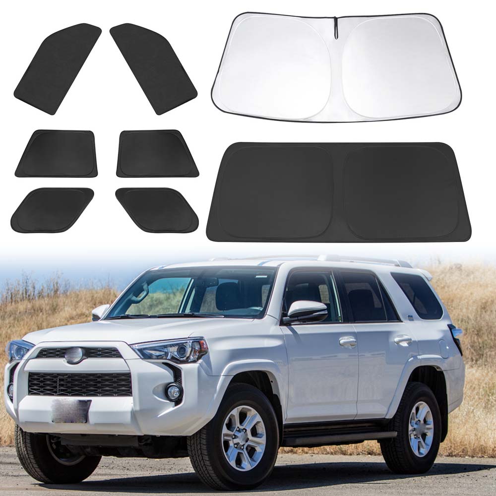 For 5th Gen Toyota 4Runner Window Shade Cover Full Window Sun Visor ...