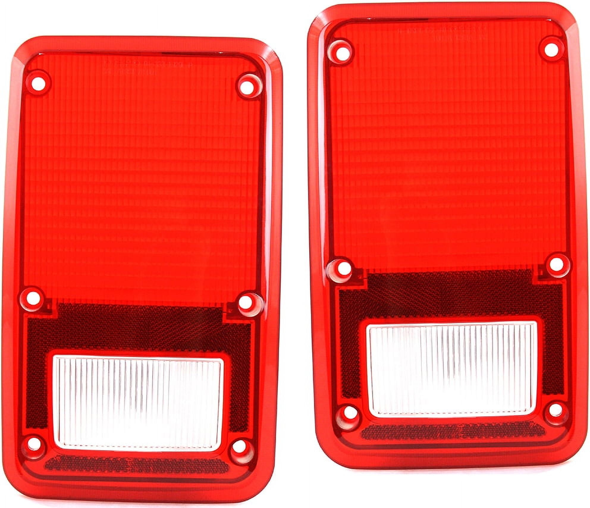 For 78-93 Dodge Full Size Van Rear Taillight Taillamp Tail Light Lens ...