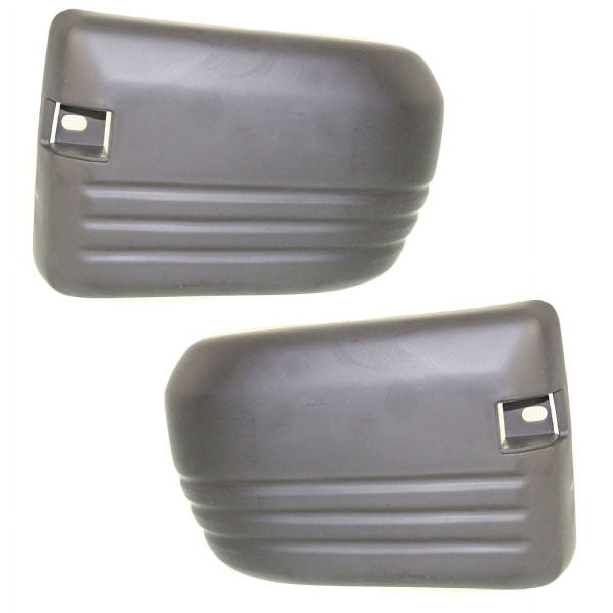 For 89-91 Trooper Rear Bumper Extension End Primed Left Right Side PAIR ...