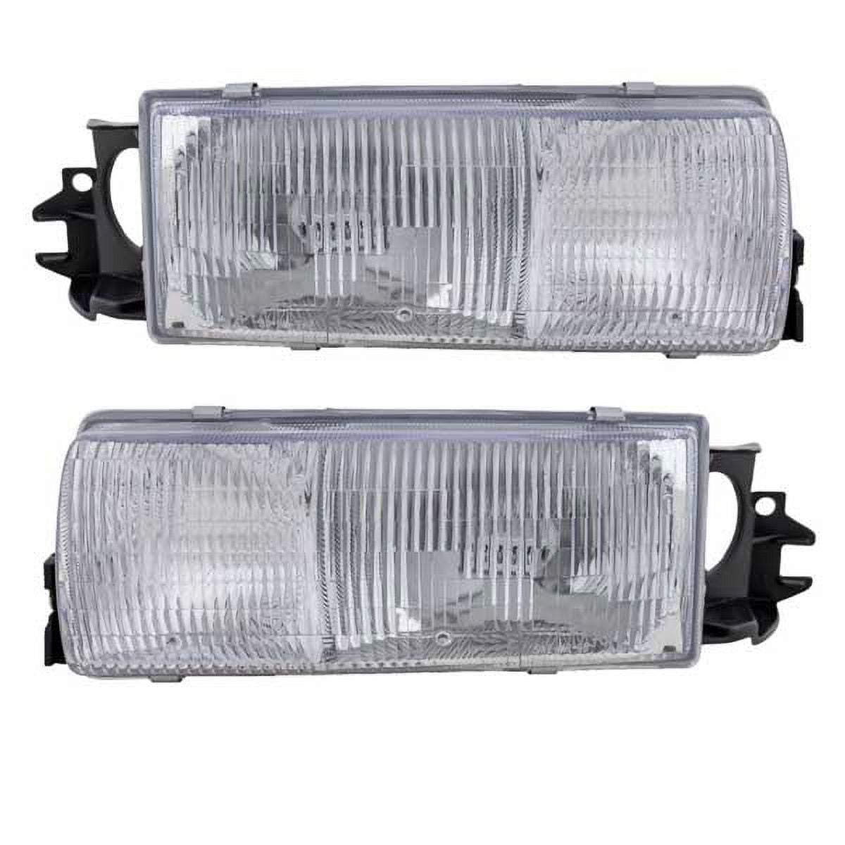 For 91-96 Caprice Roadmaster Headlight Headlamp Head Light Lamp w/Bulb ...