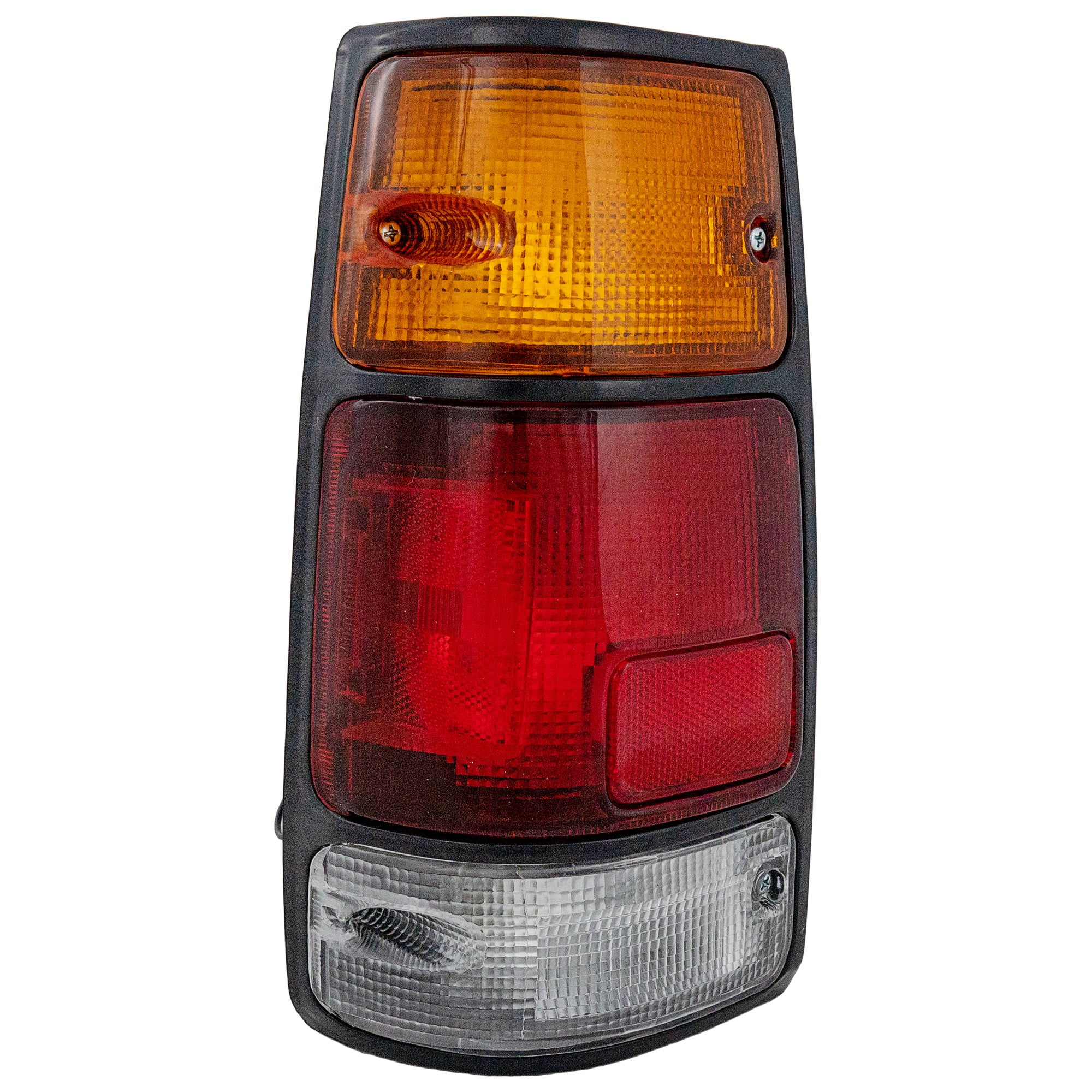 For 91-97 Rodeo/Passport Black Trim Taillight Tail Light Lamp w/Bulb ...