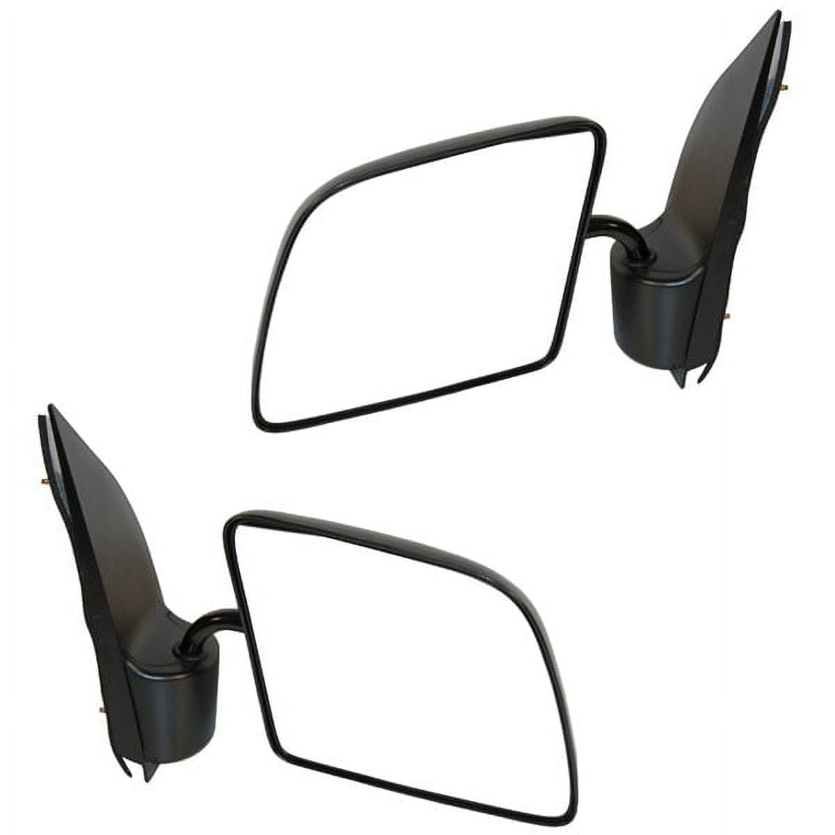 For 92-07 E-Series Econoline Van Paddle Type Door Mirror Manual Folding ...