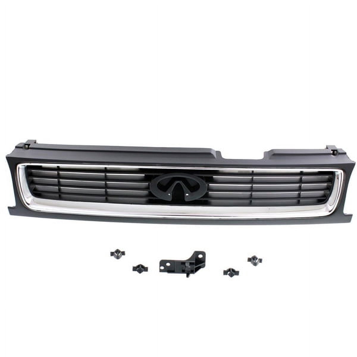 For 94-96 G20 Base/T (From 1/1994) Front Grille Assembly Black w/Chrome ...