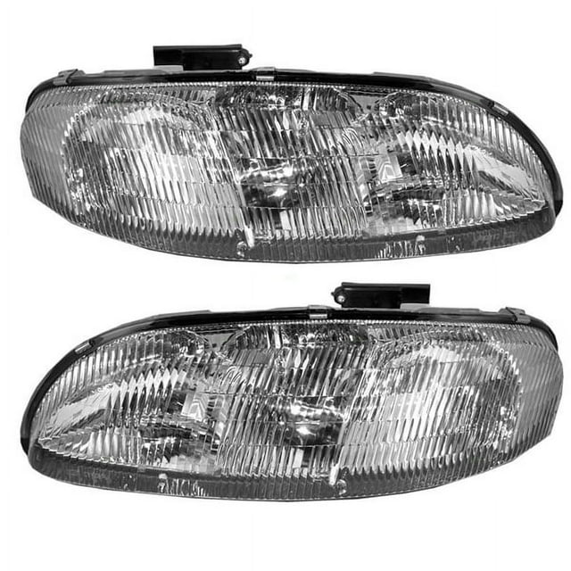 For 95-01 Chevy Lumina Headlight Headlamp Halogen Head Light with Bulb ...
