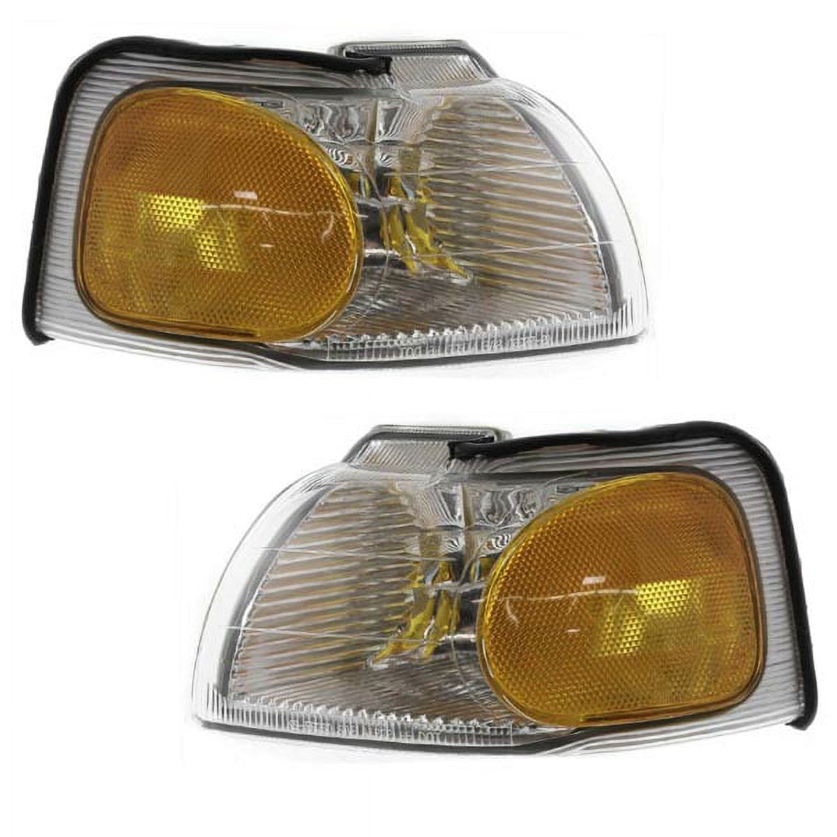 For 96-97 Tbird Cougar Park Corner Light Turn Signal Marker Lamp RH+LH ...