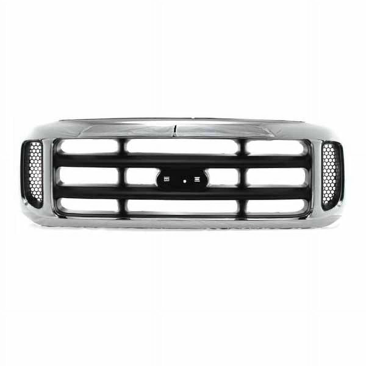 For 99-04 F-Series Super Duty Pickup Truck Front Grille Assembly Chrome ...