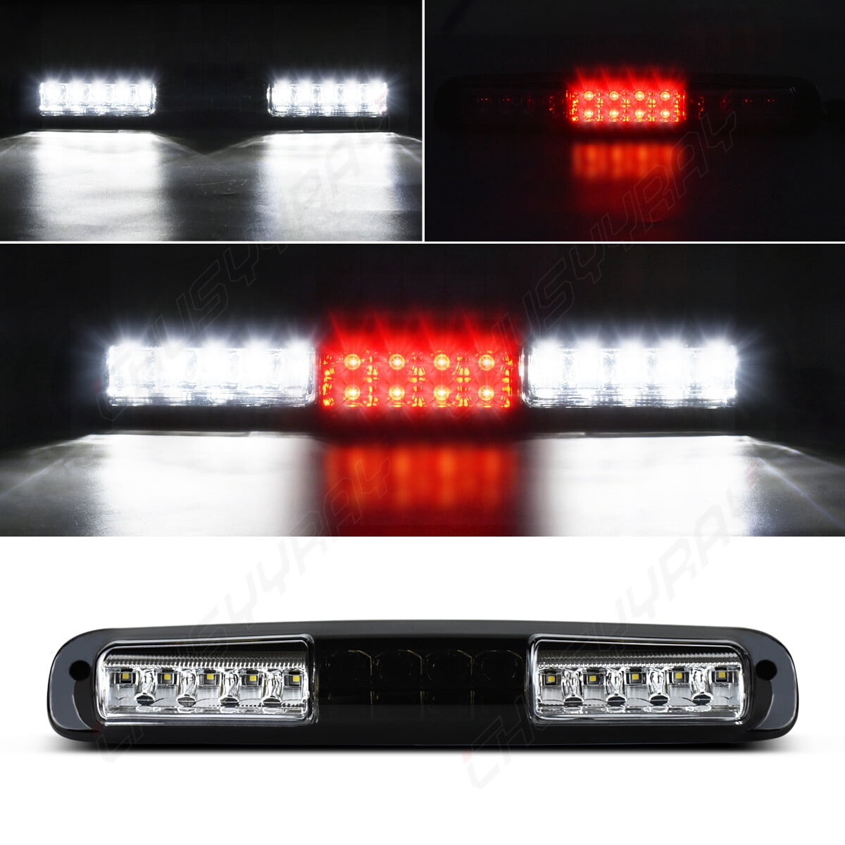 For 99-2006 Chevrolet Silverado 1500/2500/3500 3rd Stoplight Truck Tail ...