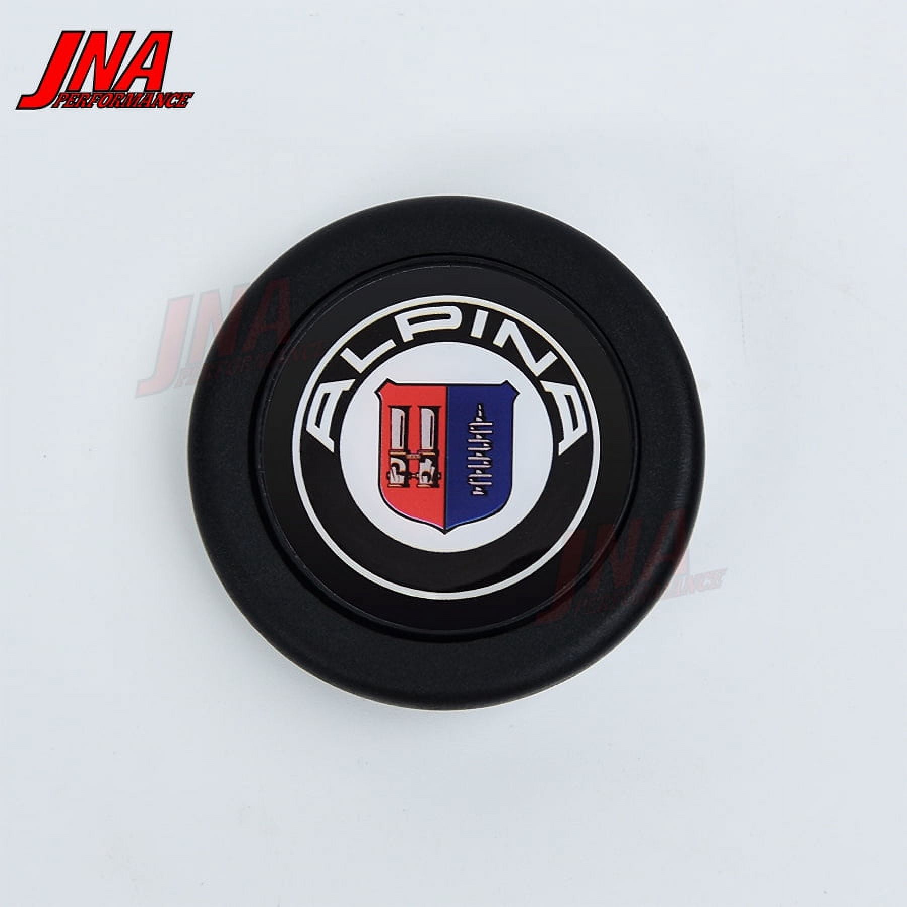 For ALPINA Steering Wheel Horn Push Button JDM Universal Horn Cover PC ...