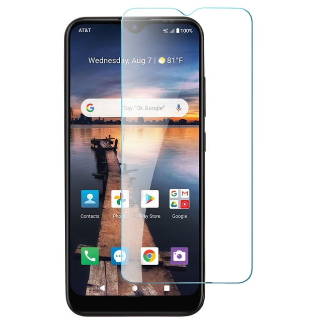 For AT&T Maestro 3 Clear Tempered Glass - Walmart Business Supplies
