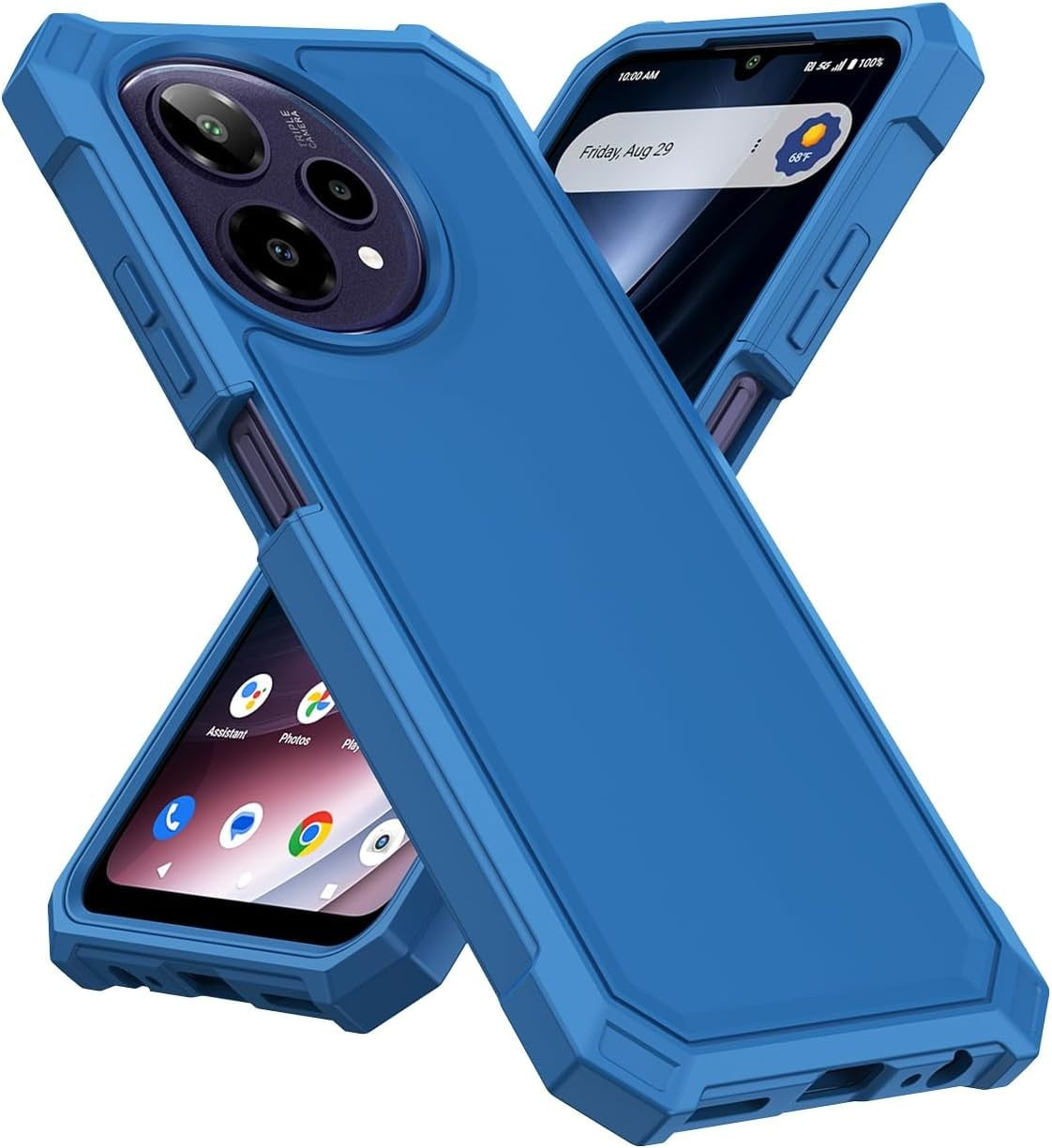 For AT&T Verge 2 SN333A Premium Tough Hybrid Cell Phone Cover Case ...