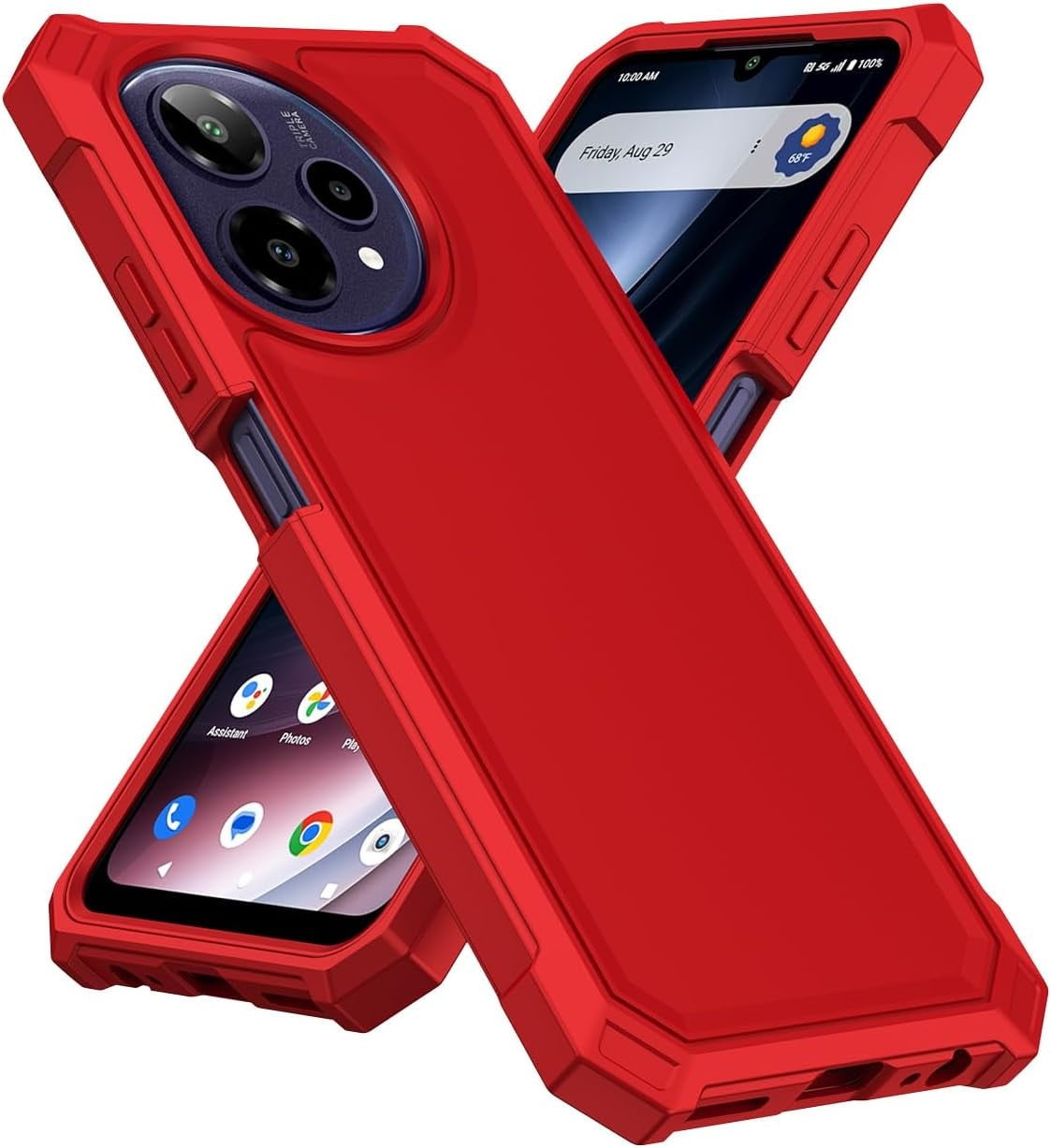 For AT&T Verge 2 SN333A Premium Tough Hybrid Cell Phone Cover Case ...