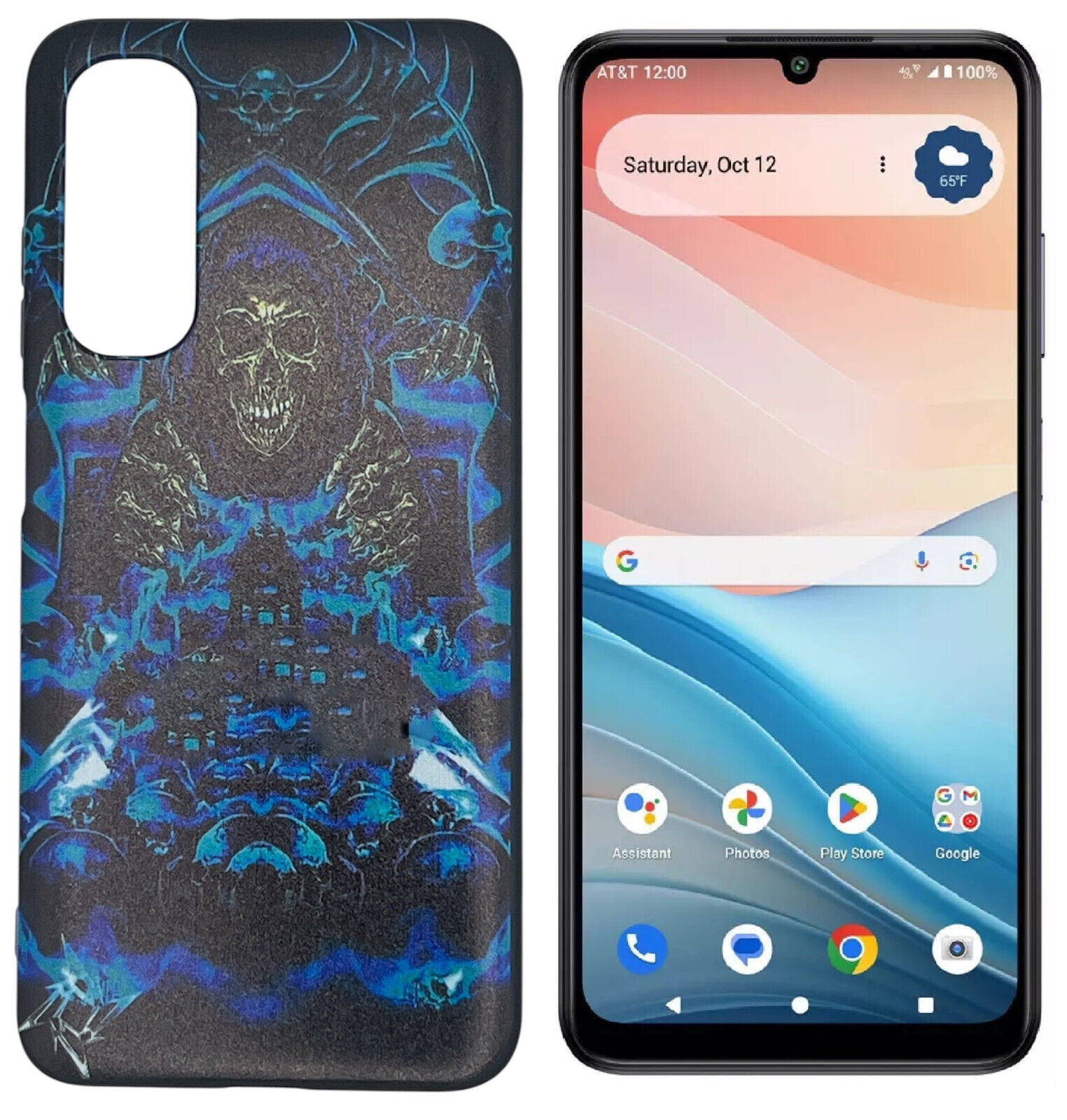 For AT&T Verge SL219A TPU 1-Piece Flexible Skin Cover Cell Phone Case ...
