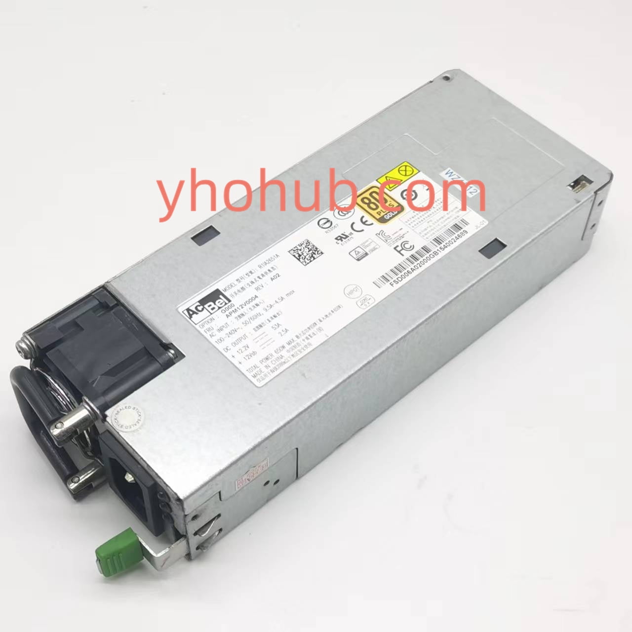 For Acbel Polytech R1IA2651A B7E1 APM12V0004 Server Power Supply ...